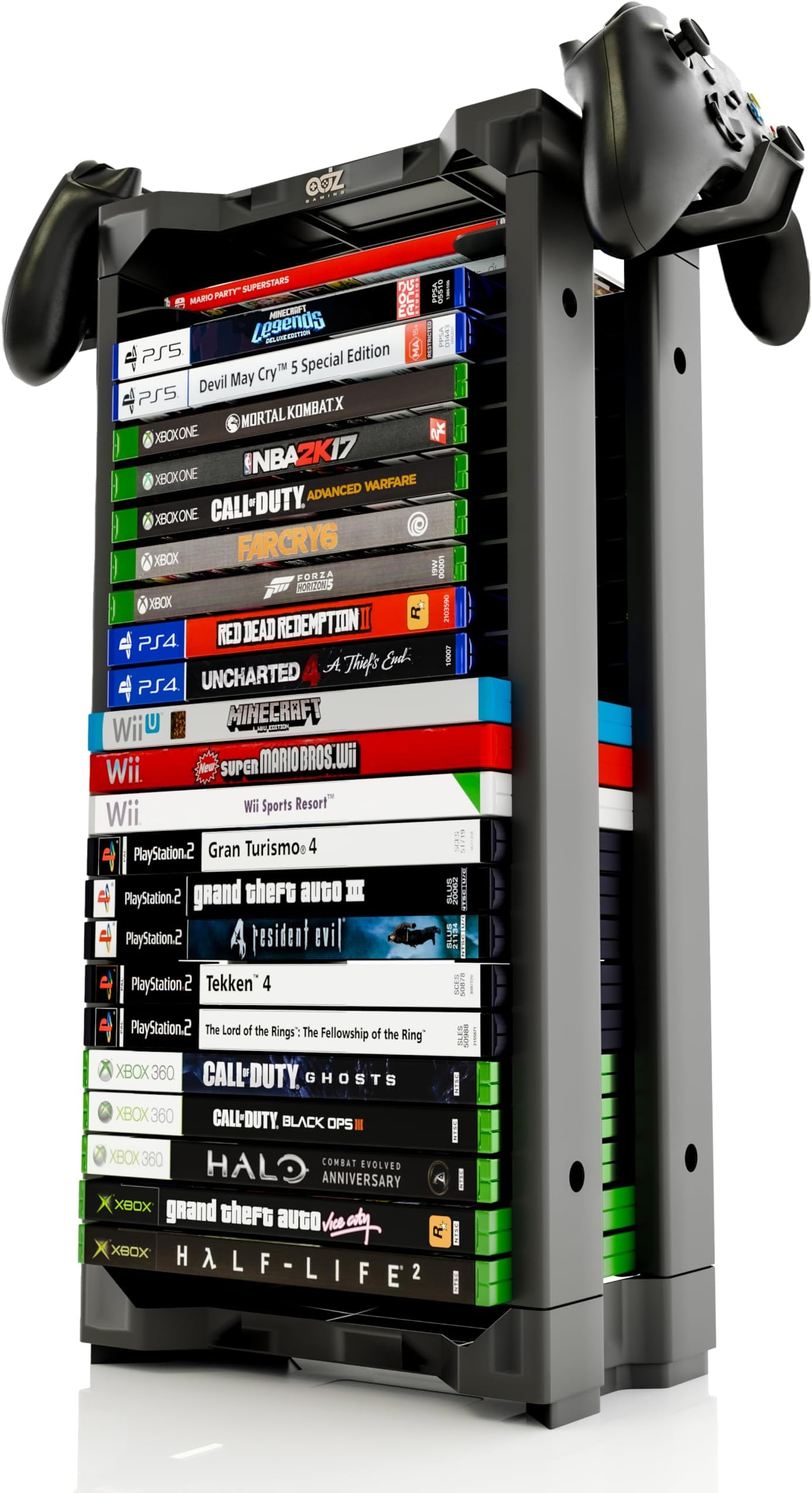 Amazon.com: Skywin Video Game Storage Stand Tower, Video Game Storage ...