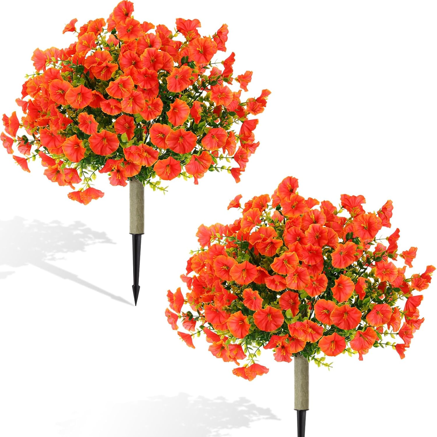 Amazon.com - Yunlly 24" Fall Artificial Mum Topiary Balls with Flowers ...