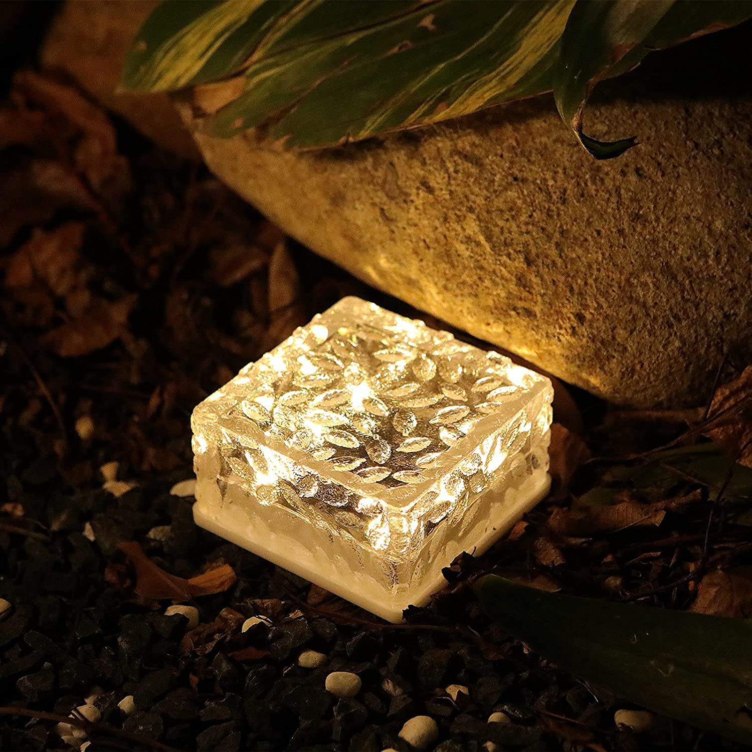 Solar Brick Paver Landscape Light