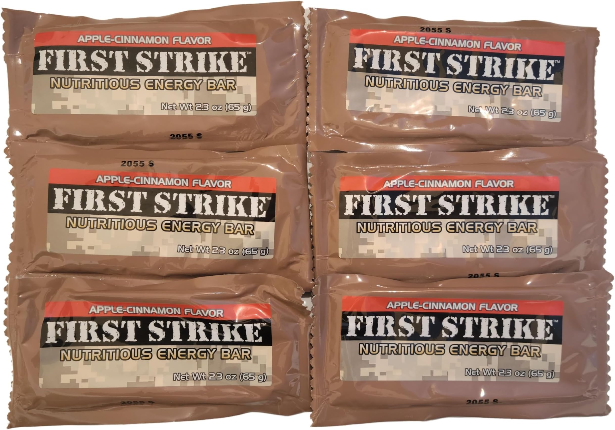 Amazon.com: First Strike Bar, Chocolate Flavor - Full Size (2.3 oz ...