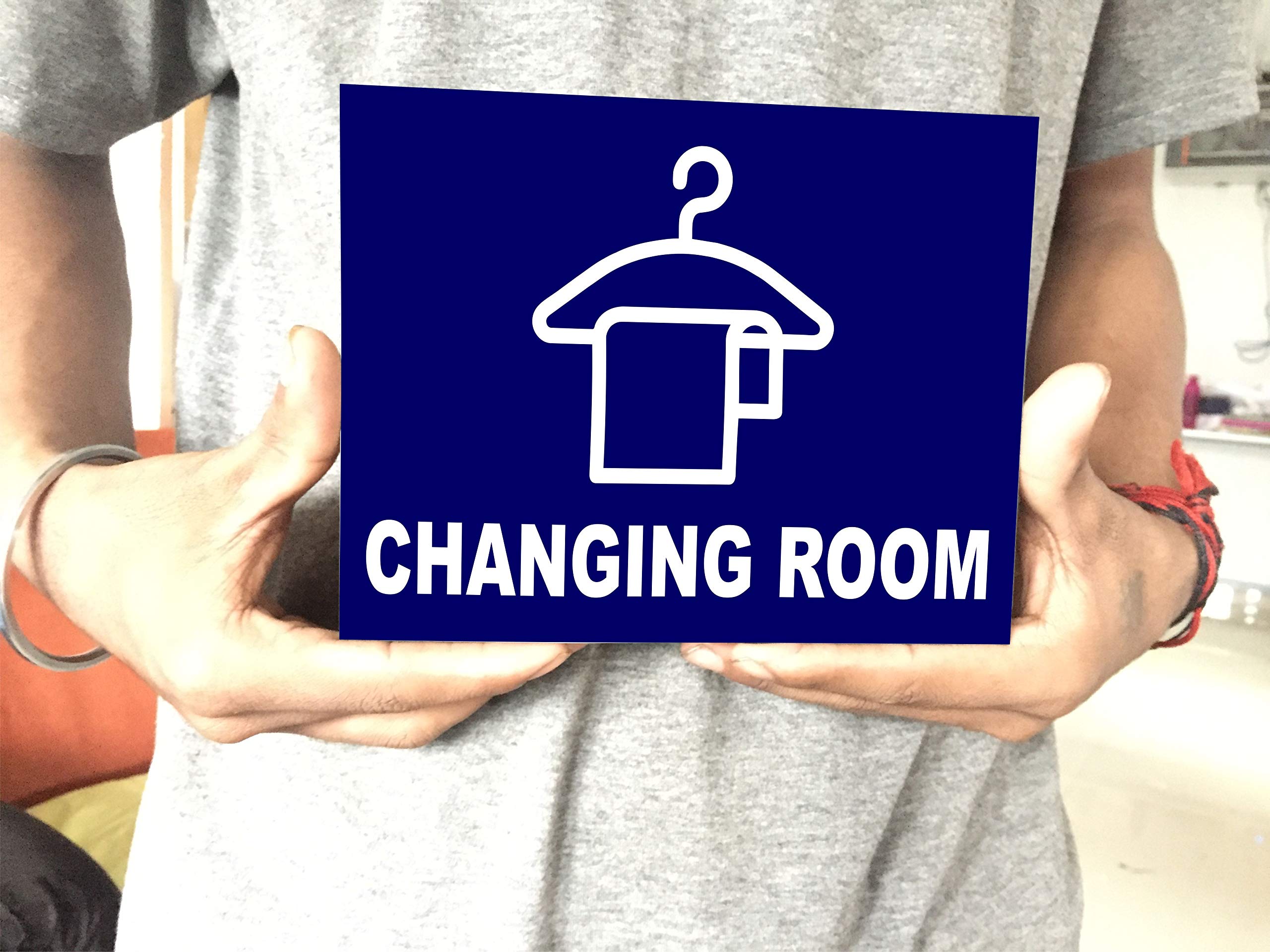 Buy SIGN EVER Dress Changing Room Sign Boards Auditorium Company Office ...