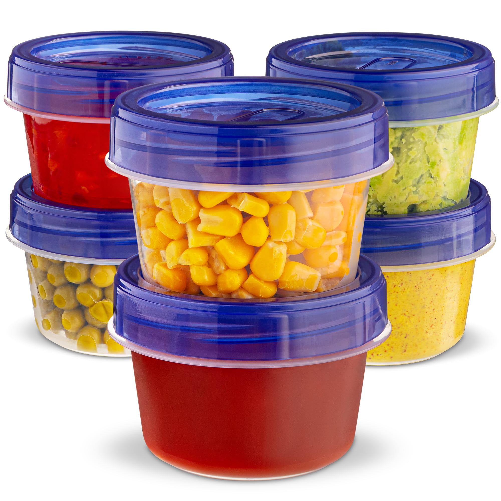 4 Oz Containers With Lids 4 Oz Clear Flat Lids For Ice Cream Cups