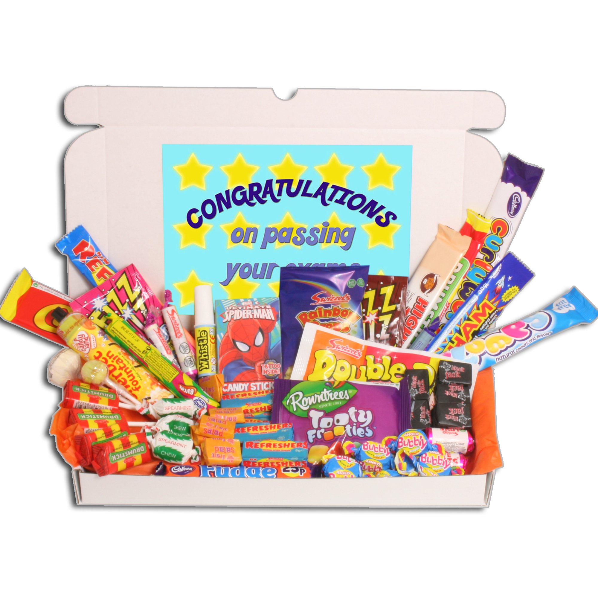 Exam Congratulations Sweets Gift Box : Amazon.co.uk: Grocery