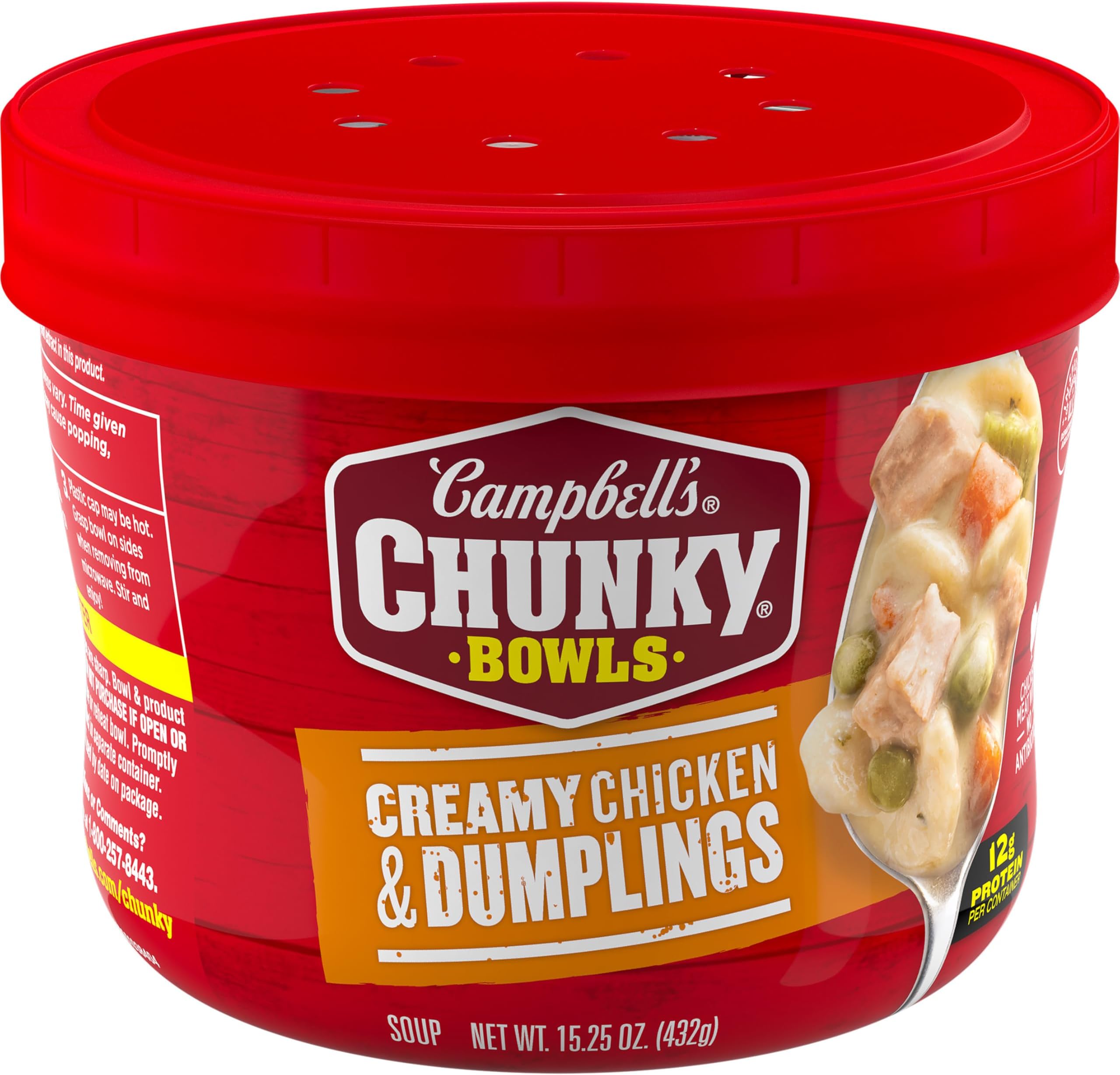 Amazon.com: Campbell's Slow Kettle Style Tomato & Sweet Basil Bisque, 15.5 oz. Tub + King Combos ...