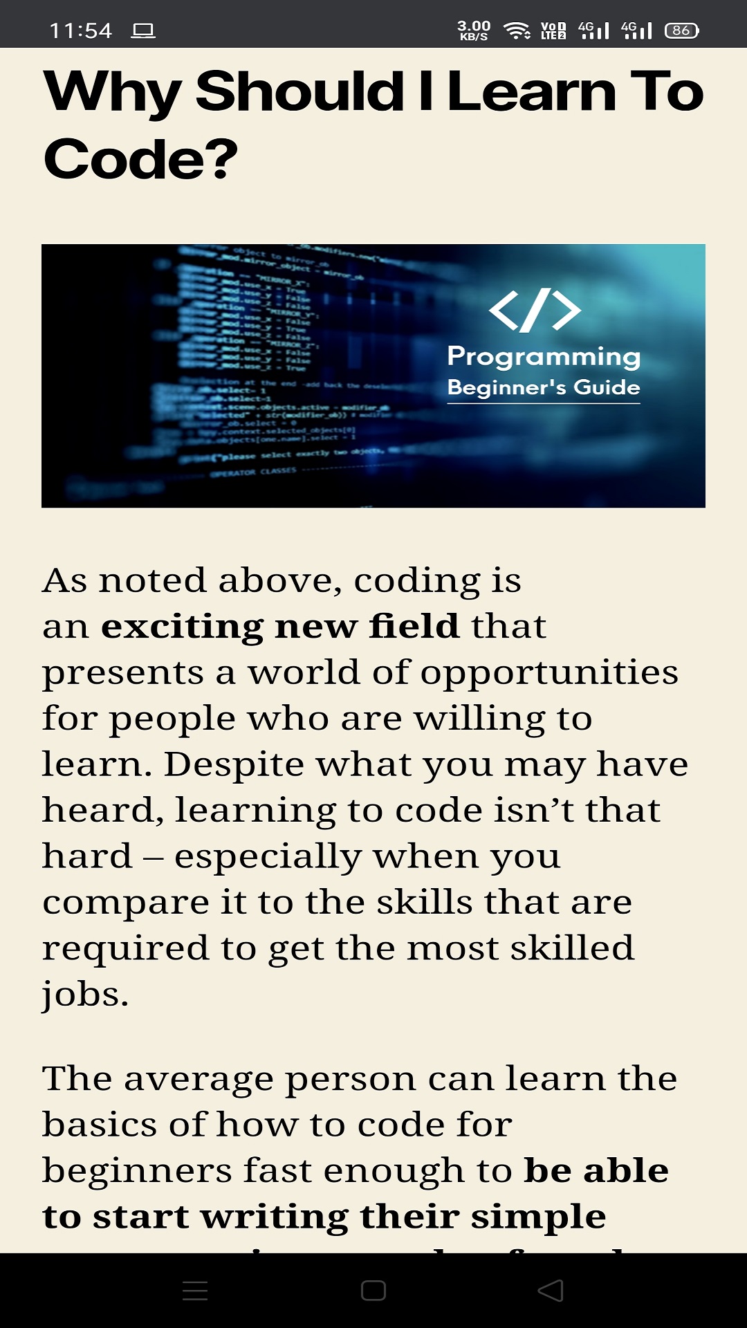 Learning To Code - App on Amazon Appstore