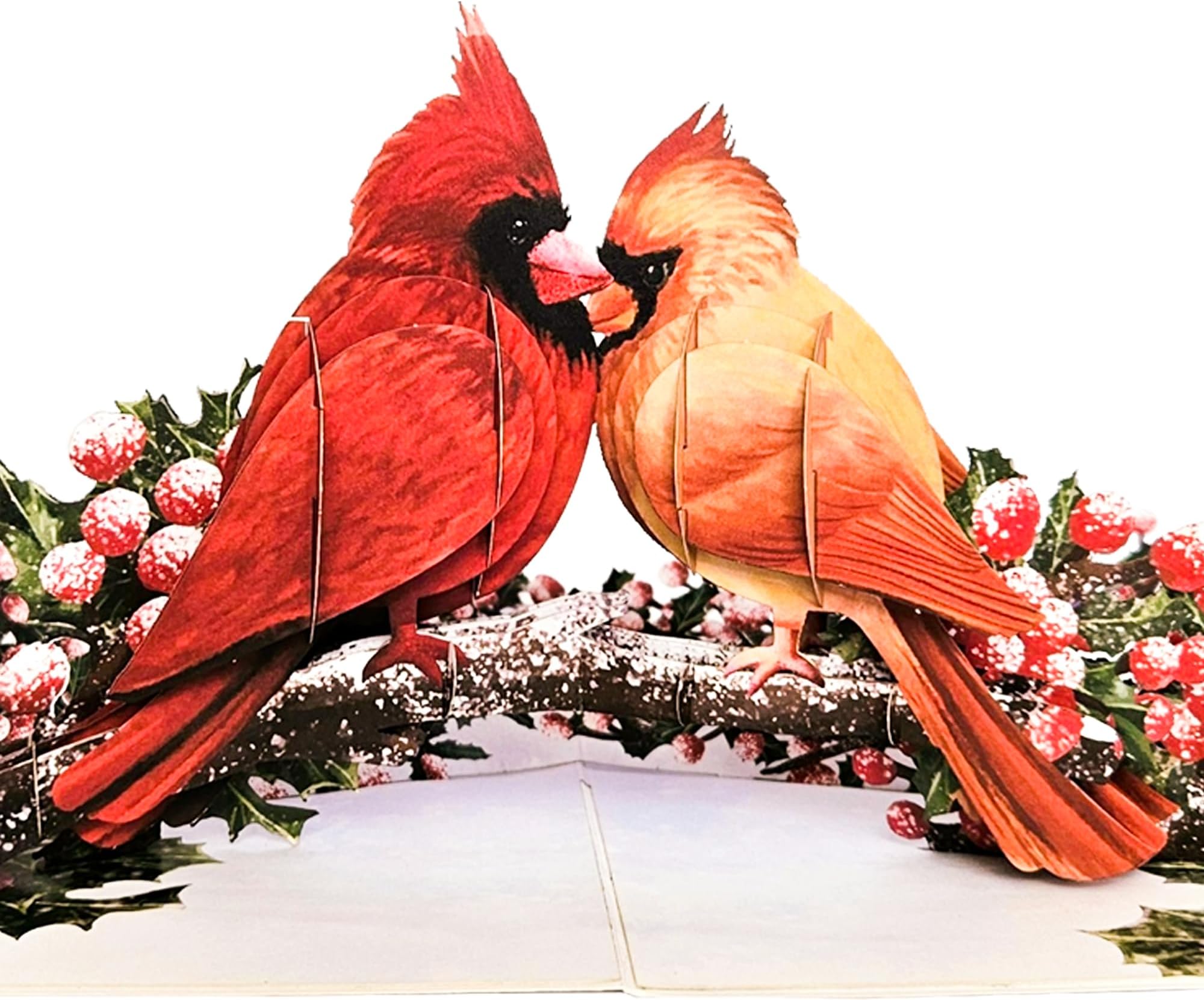 Amazon.com : PQ Bees Cardinal Nest Mothers Day Cards, 3D Birthday Cards ...