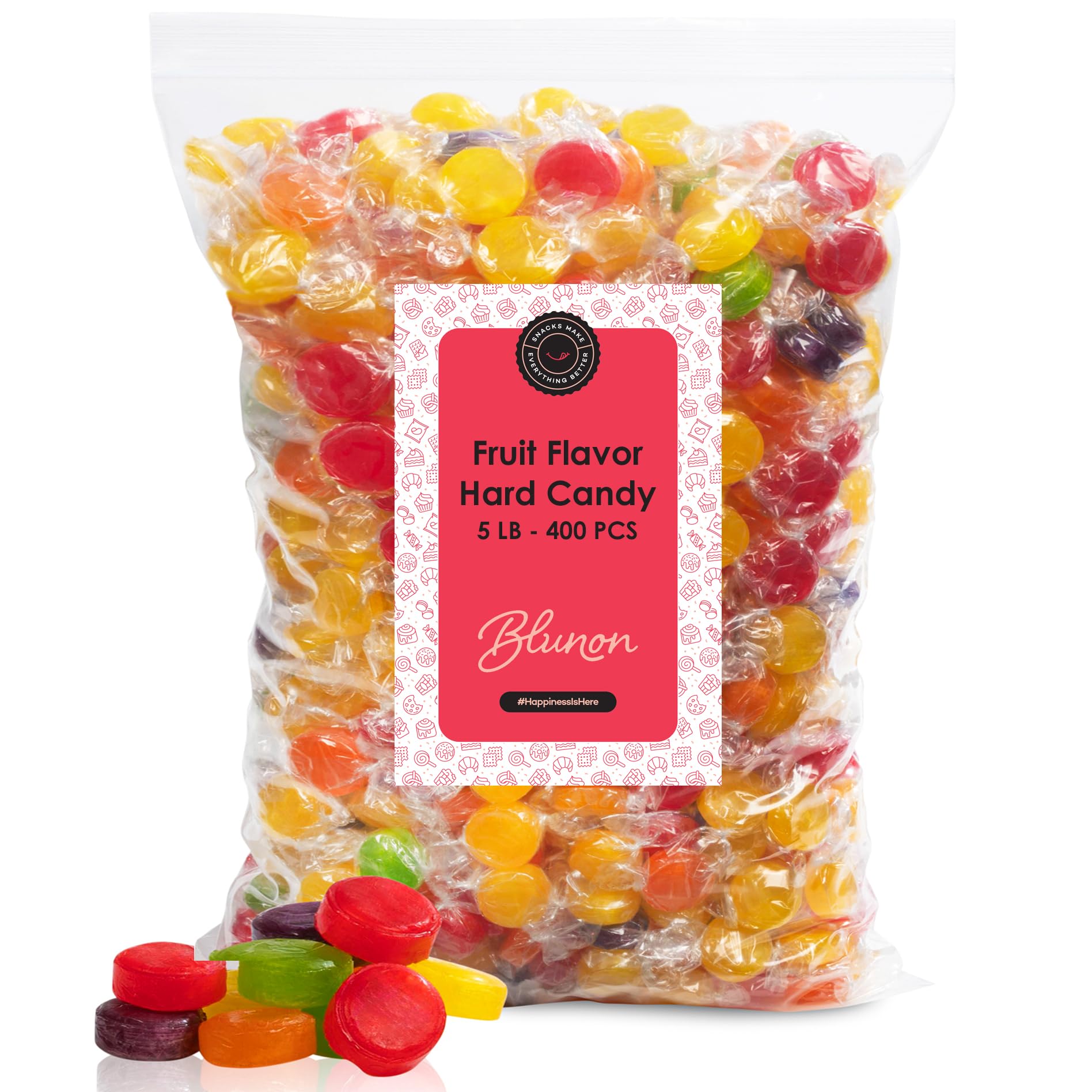 Snapklik.com : Hard Candy Bulk Assorted - 5 Pounds Fruit Flavored ...