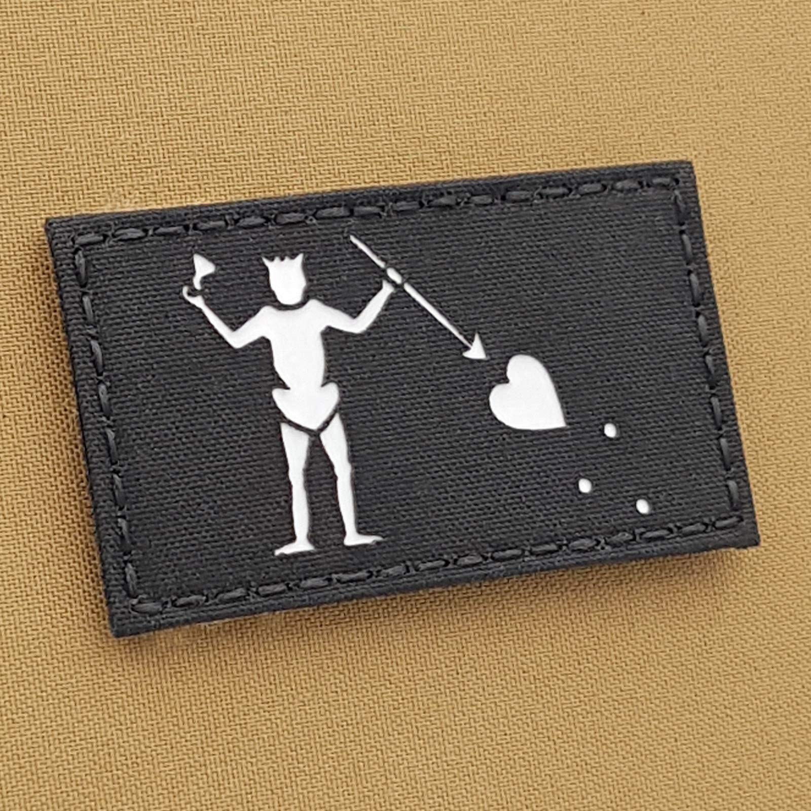 Buy Blackbeard Pirate Reflective Edward Teach 2x3.5 DEVGRU Navy Seals ...