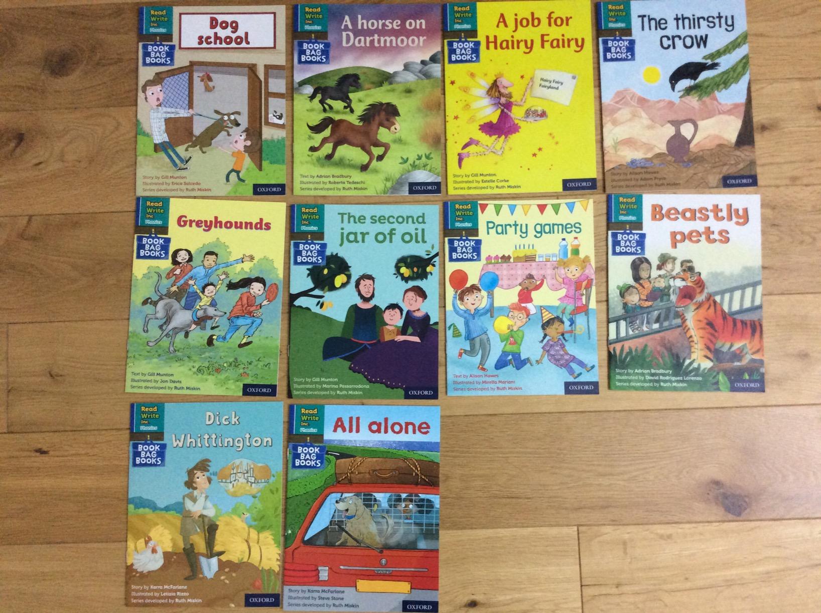 Read Write Inc. Phonics Book Bag Books: Blue Set 6 Storybooks Mixed ...