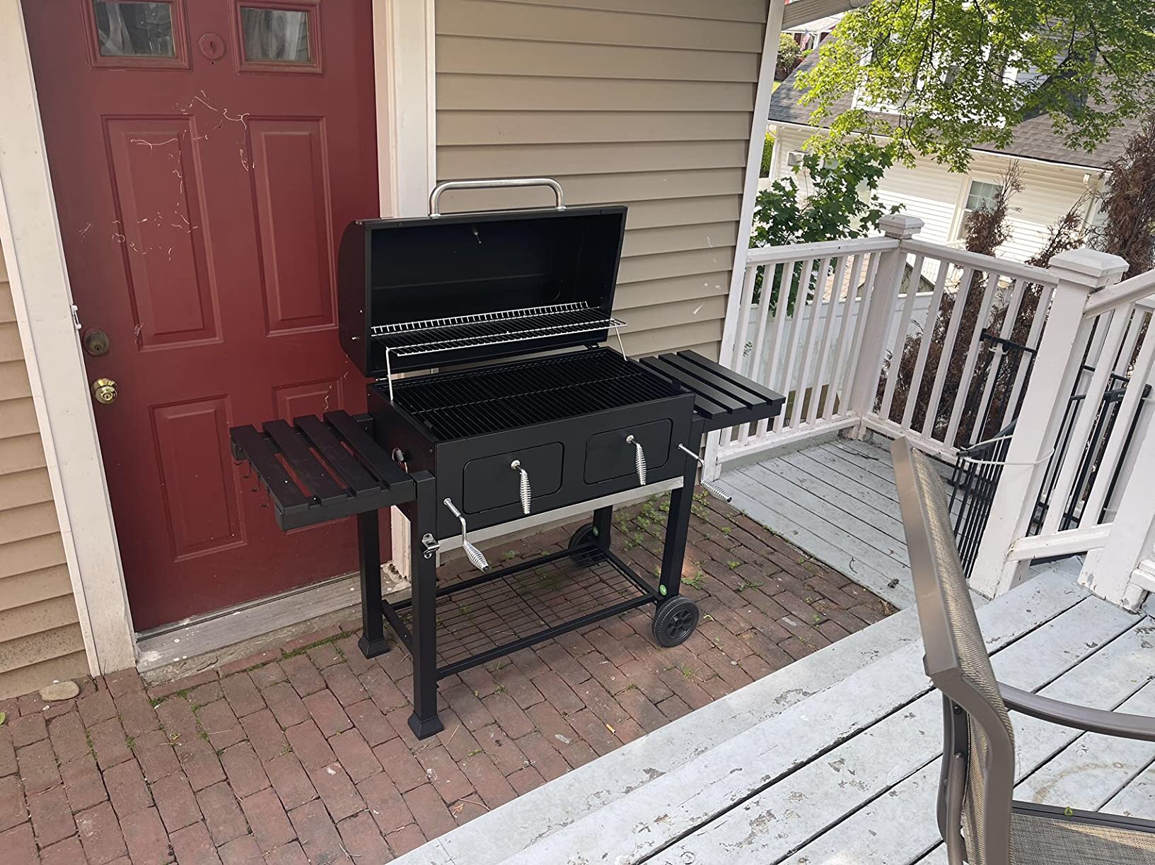 $26/mo - Finance Captiva Designs Extra Large Charcoal BBQ Grill with ...