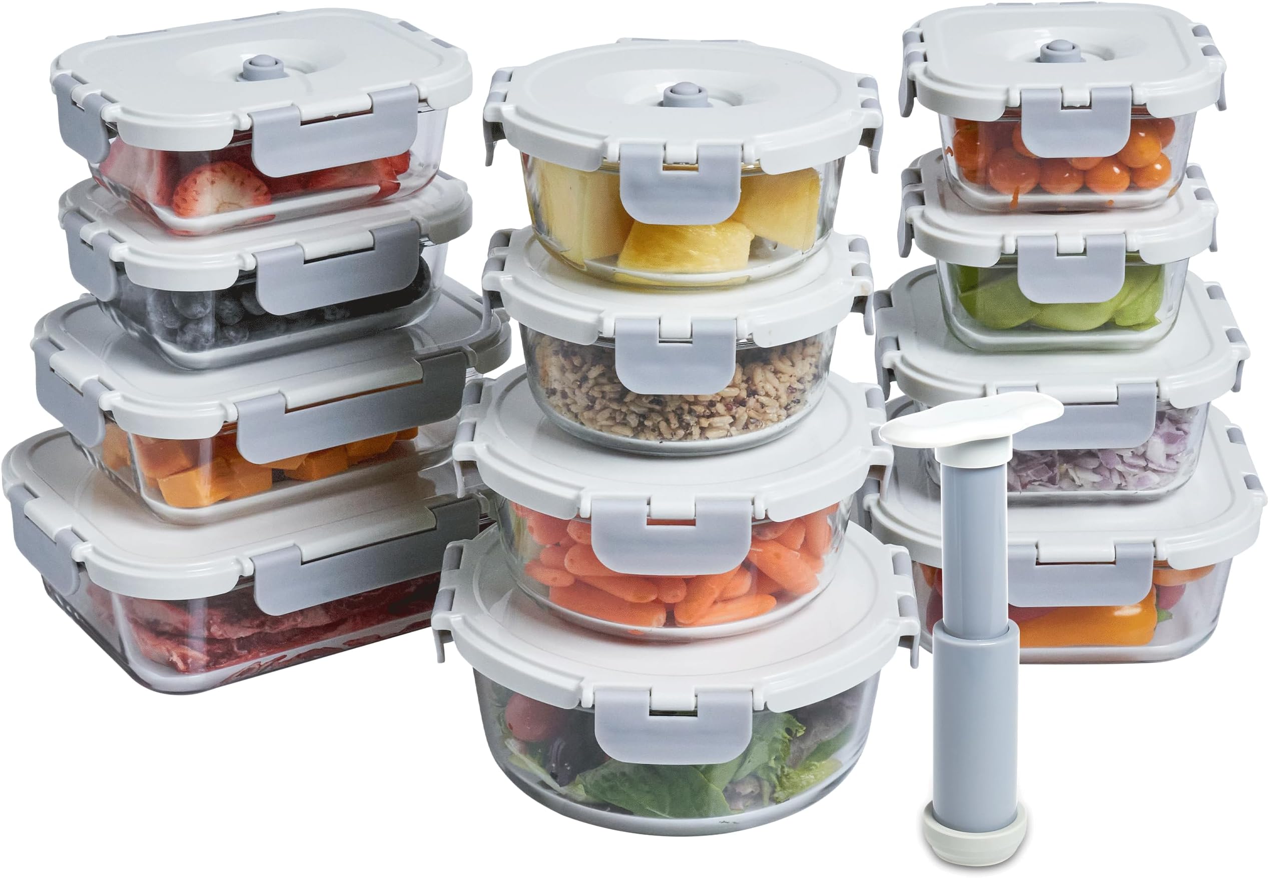 Amazon.com: FOSA Vacuum Seal Food Storage System Reusable Container ...