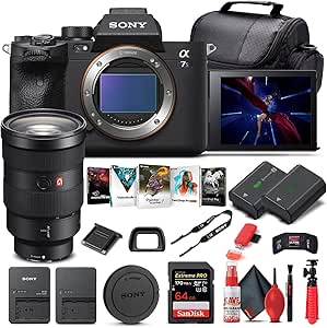 Amazon.com : Sony Alpha a7S III Mirrorless Digital Camera (Body Only) (ILCE7SM3/B) + Sony FE 24 ...