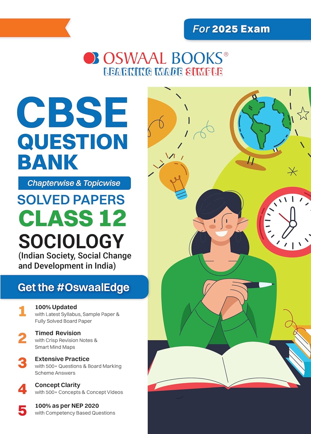 Oswaal CBSE Question Bank Class 12 Sociology, Chapterwise and Topicwise ...