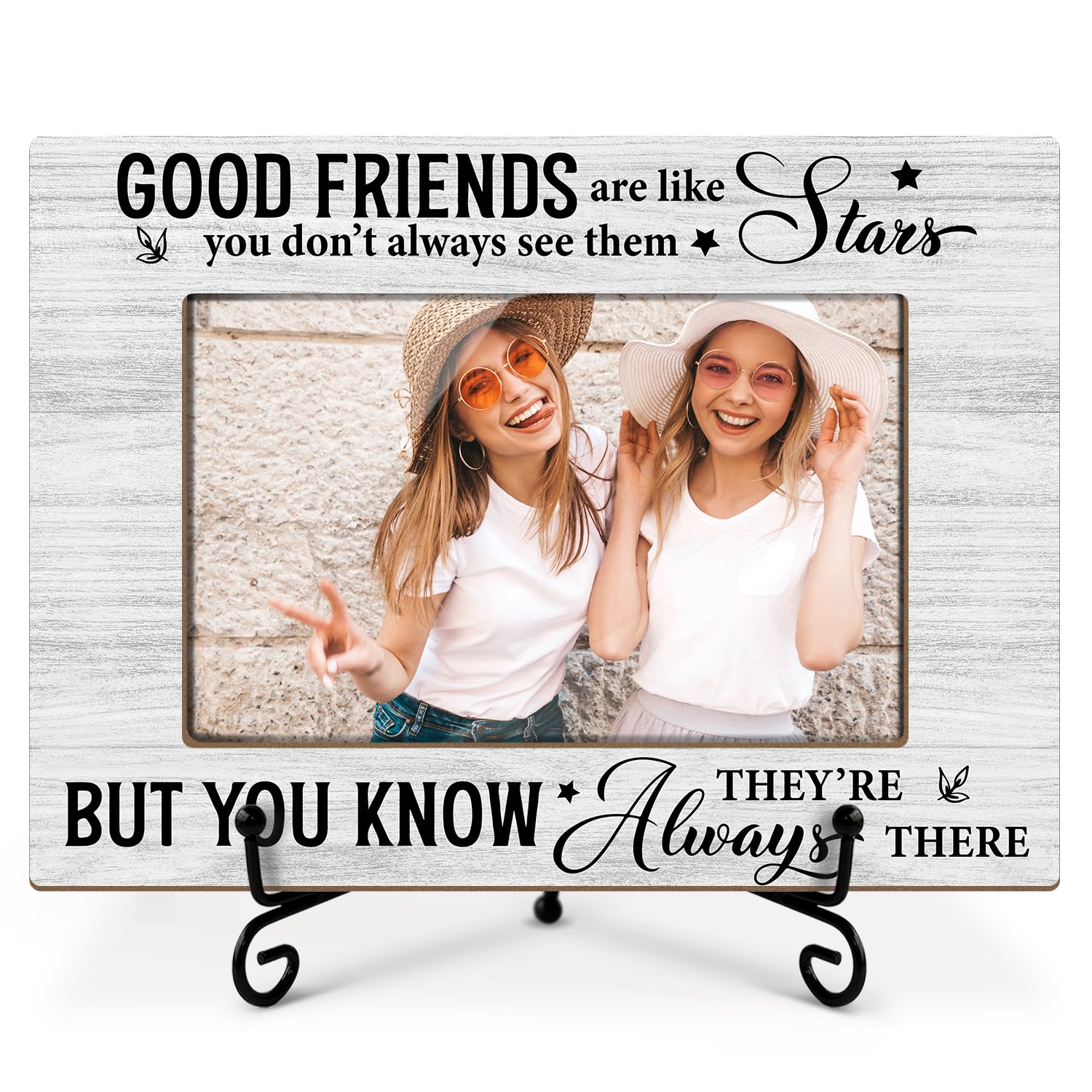 Amazon.com - Friendship Picture Frame, Good Friends Are Like Stars ...