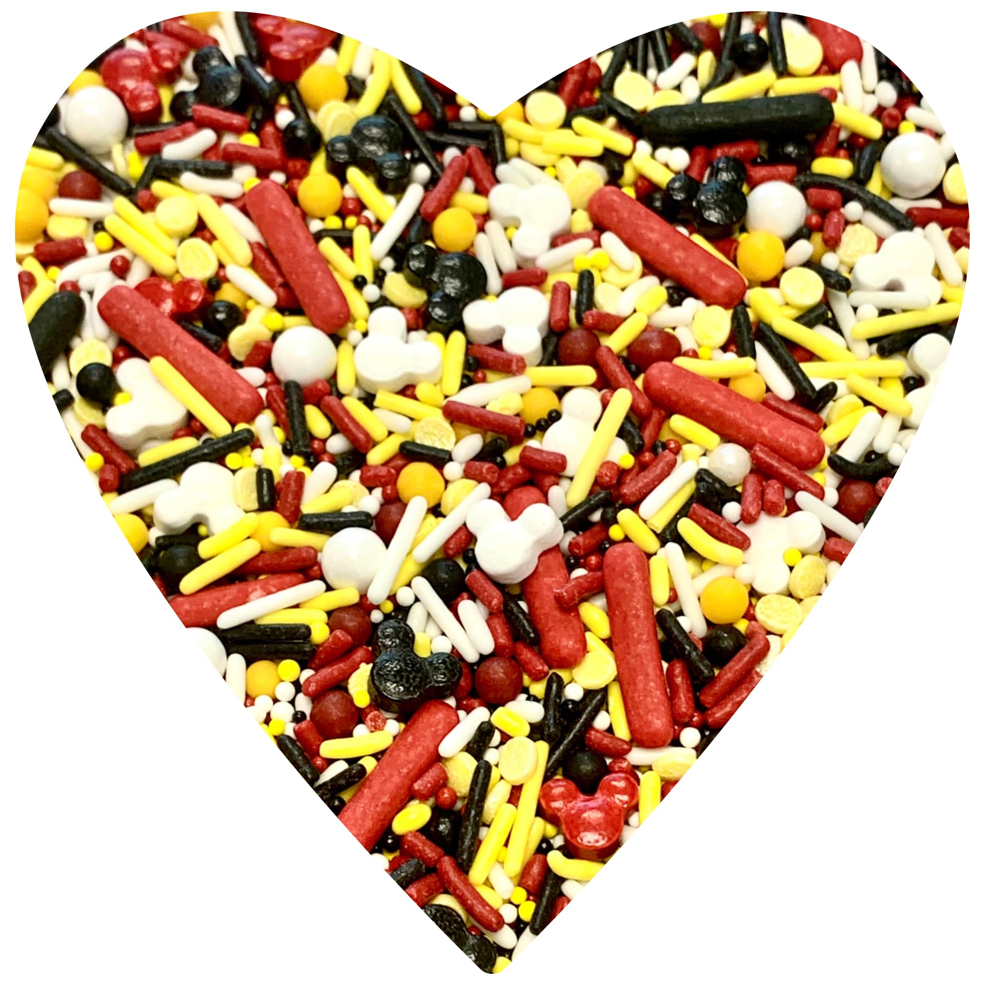 Amazon.com: COOL MOM SPRINKLES Mickey Mouse Sprinkles (4 oz.) – Themed ...