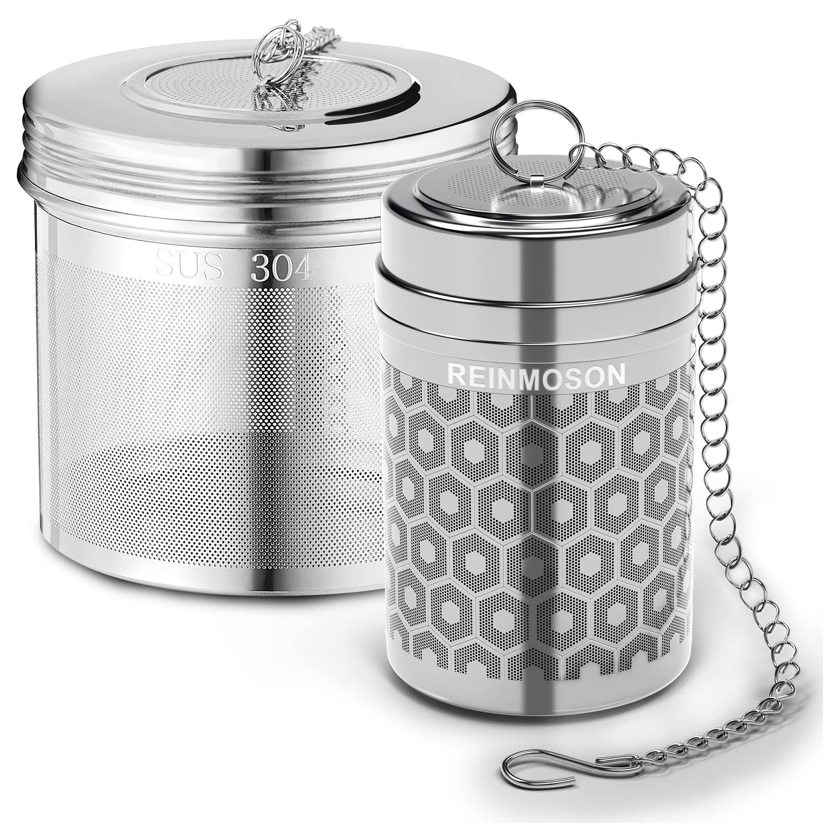 Amazon.com: 1 Pack Large Tea Infuser and 2 Pack Extra Large Tea ...