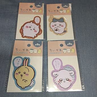 Amazon.co.jp: Chika Die-Cut Stickers 4 Types Set : Toys & Games