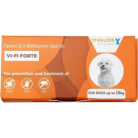 Vetoquinol Fixotic Advance Spot On 0.67ml for Dogs Upto 10kg by Jolly ...