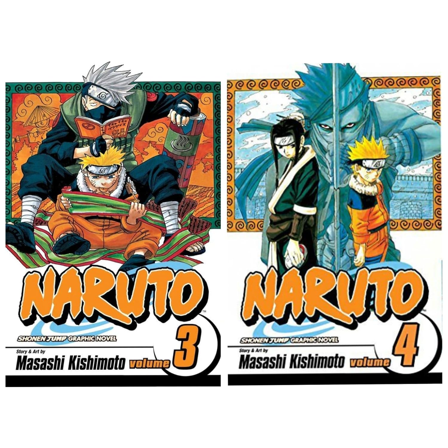 Naruto book 3 & 4 (Set of 2 books) Combo : Masashi Kishimoto: Amazon.in ...