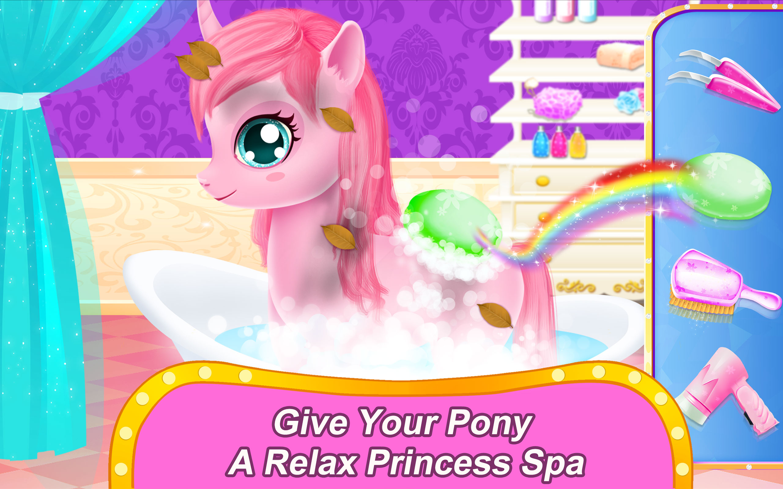 Rainbow Pony Makeover:Amazon.es:Appstore for Android