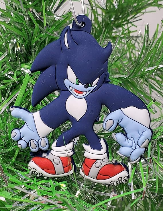 Amazon.com: Sonic The Werehog Ornament (Unique Shatterproof Design ...