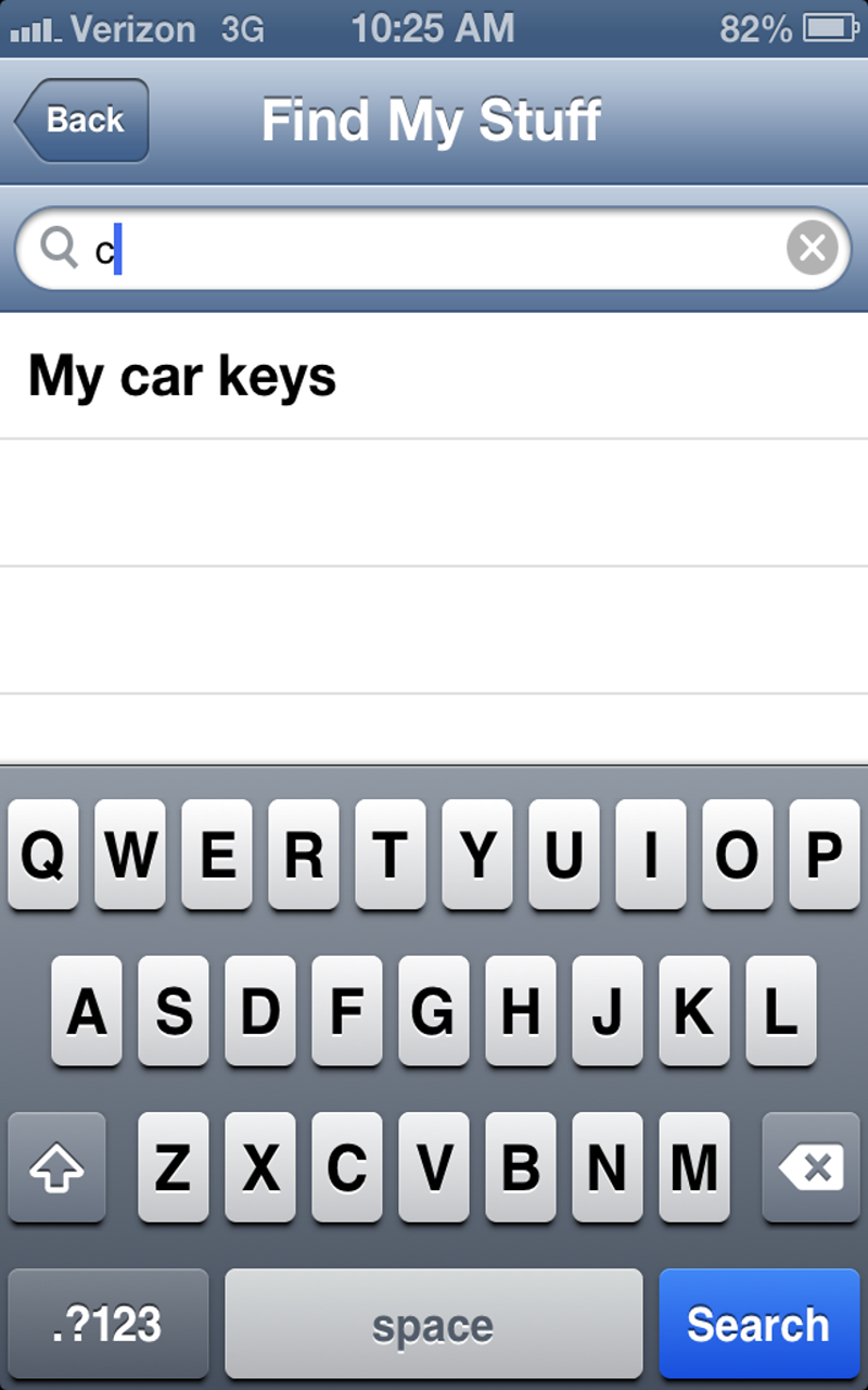 Where's My Stuff? - App on Amazon Appstore