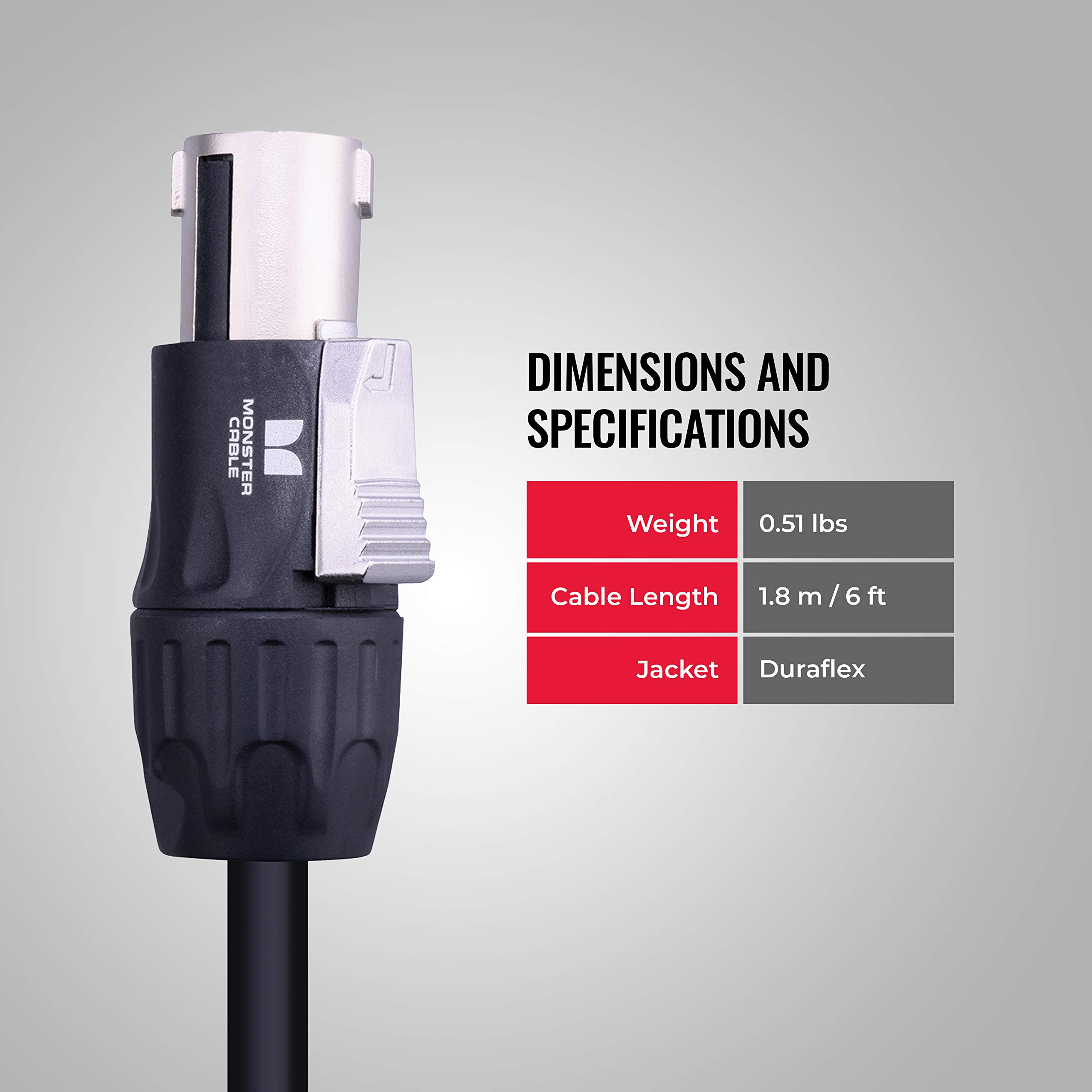 Snapklik.com : Monster Prolink Studio Pro 2000 Speaker Cable