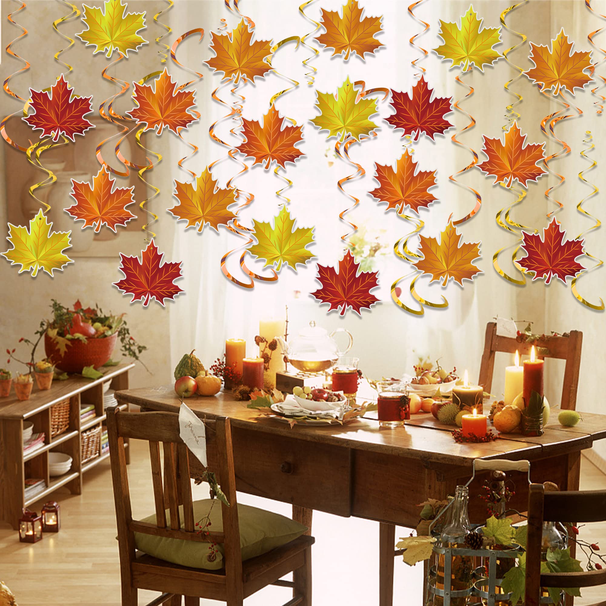 Falling Leaves To Hang From Ceiling 48 Beautiful Fall Leaf Home Decor