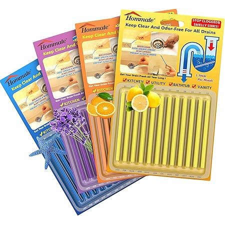 Amazon.com: SANI 360° Sani Sticks Drain Cleaner and Deodorizer | Non ...