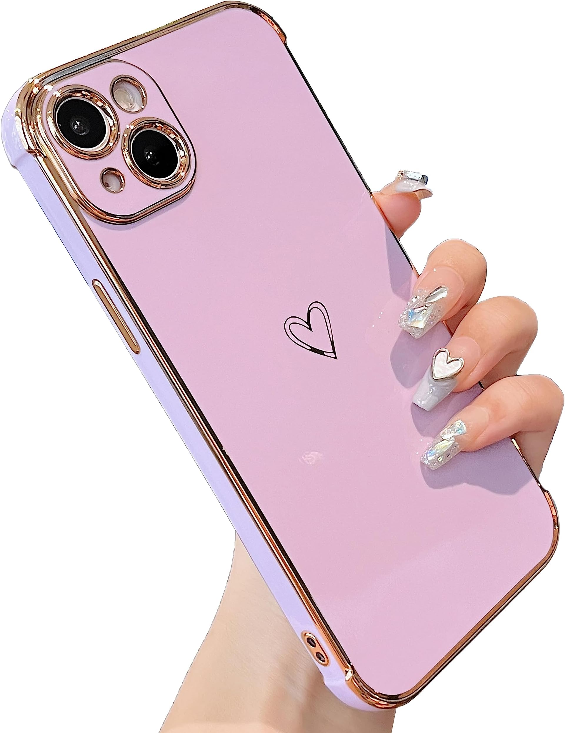 ZTOFERA Compatible with iPhone 13 Case for Girls Women, Flexible ...