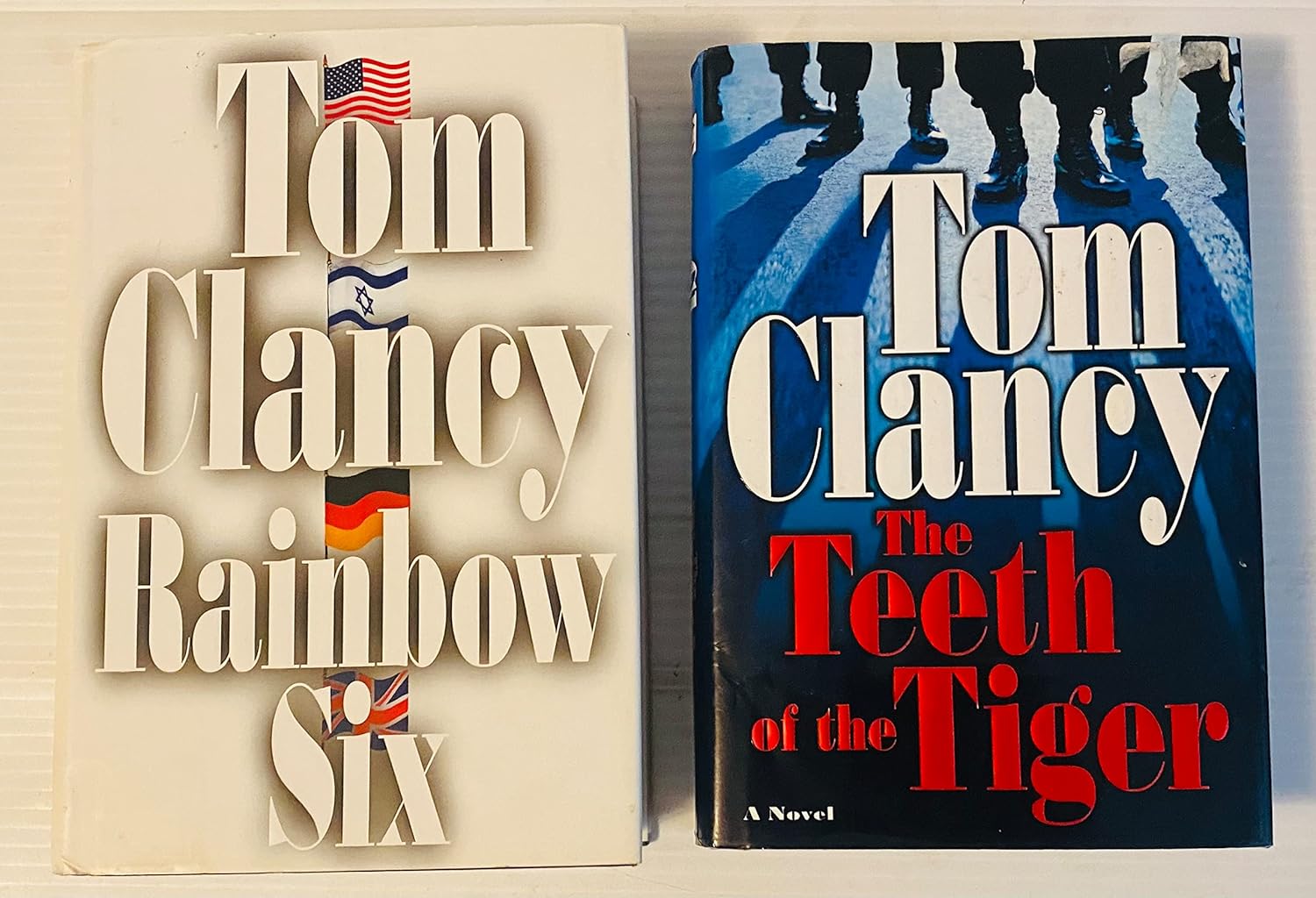 2 Tom Clancy Books! 1) Rainbow Six 2) The Teeth of the Tiger: Tom ...