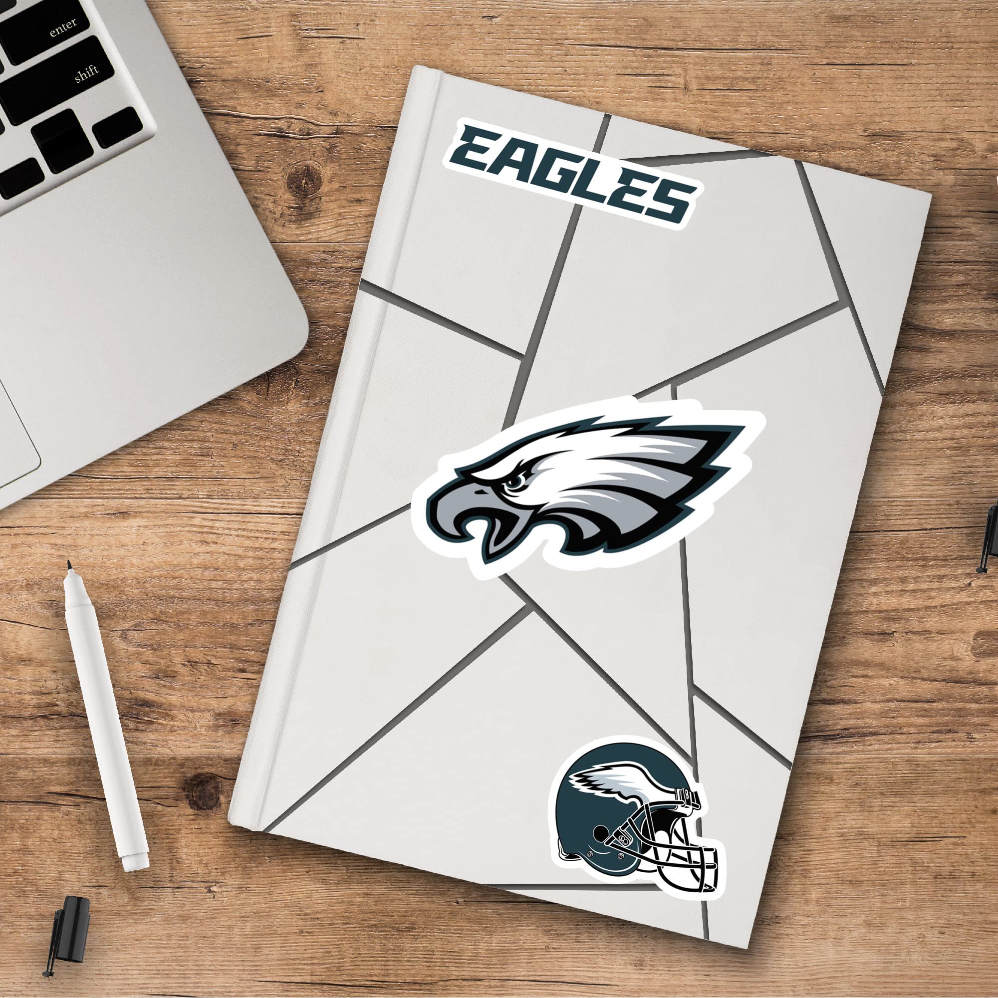 Snapklik.com : 60966 Philadelphia Eagles 3 Piece Decal Sticker Set