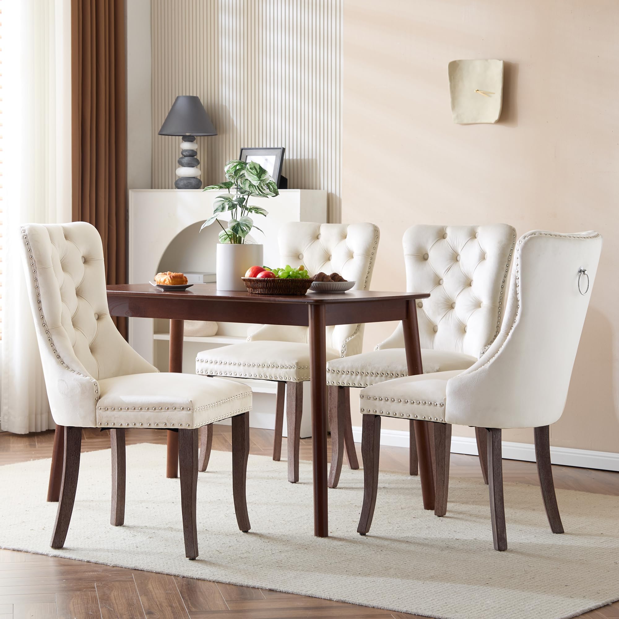 Dining Room Upholstered Chairs With Rivets Addie Dining Chair In