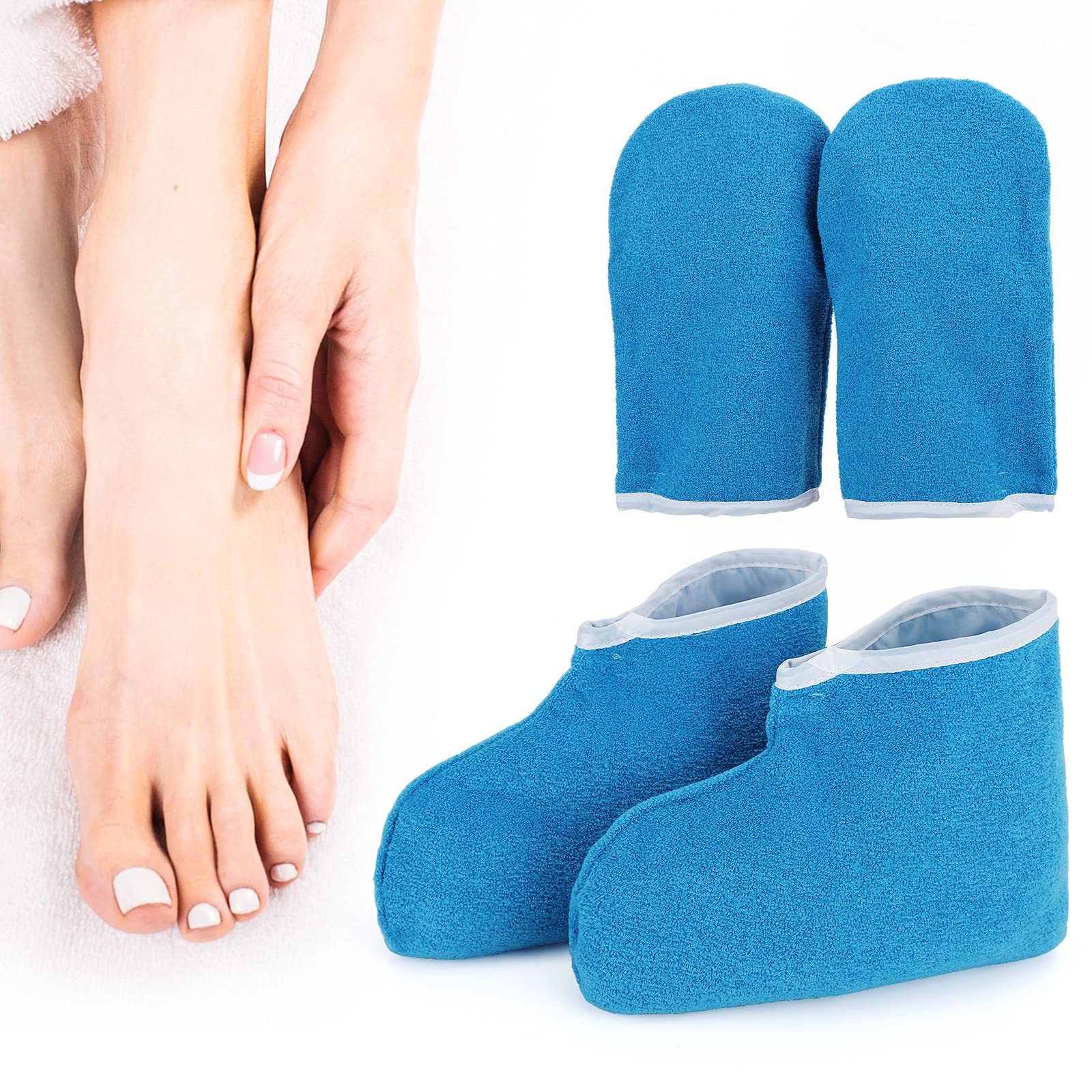Snapklik.com : Paraffin Wax Gloves & Booties, Paraffin Heated SPA ...