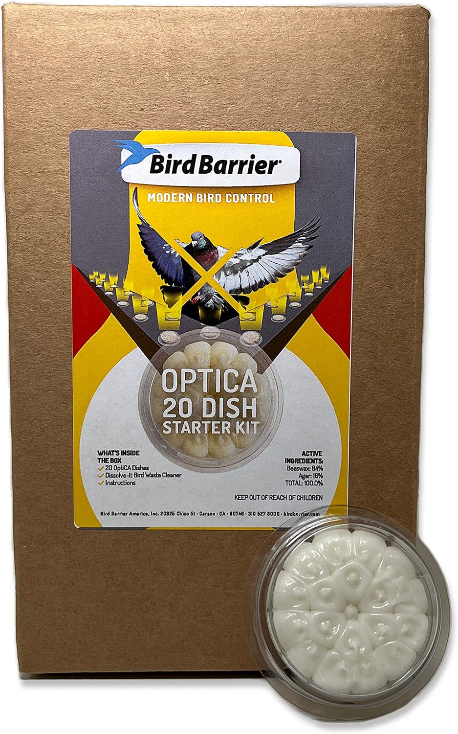 Bird Barrier OptiCA Gel (20 Pack Kit) · Get Rid of Birds: Pigeons ...