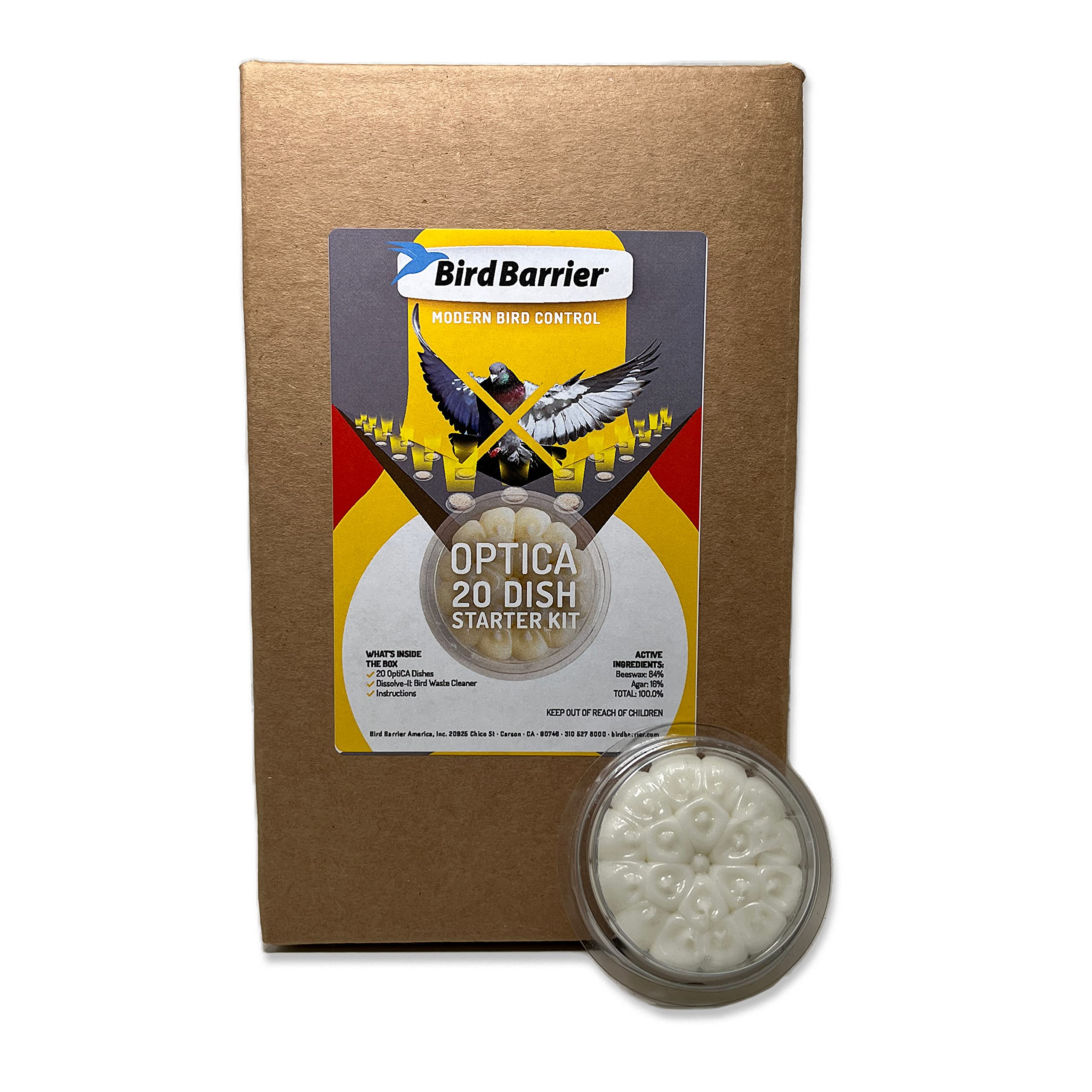 Bird Barrier OptiCA Gel (20 Pack Kit) · Get Rid of Birds: Pigeons ...