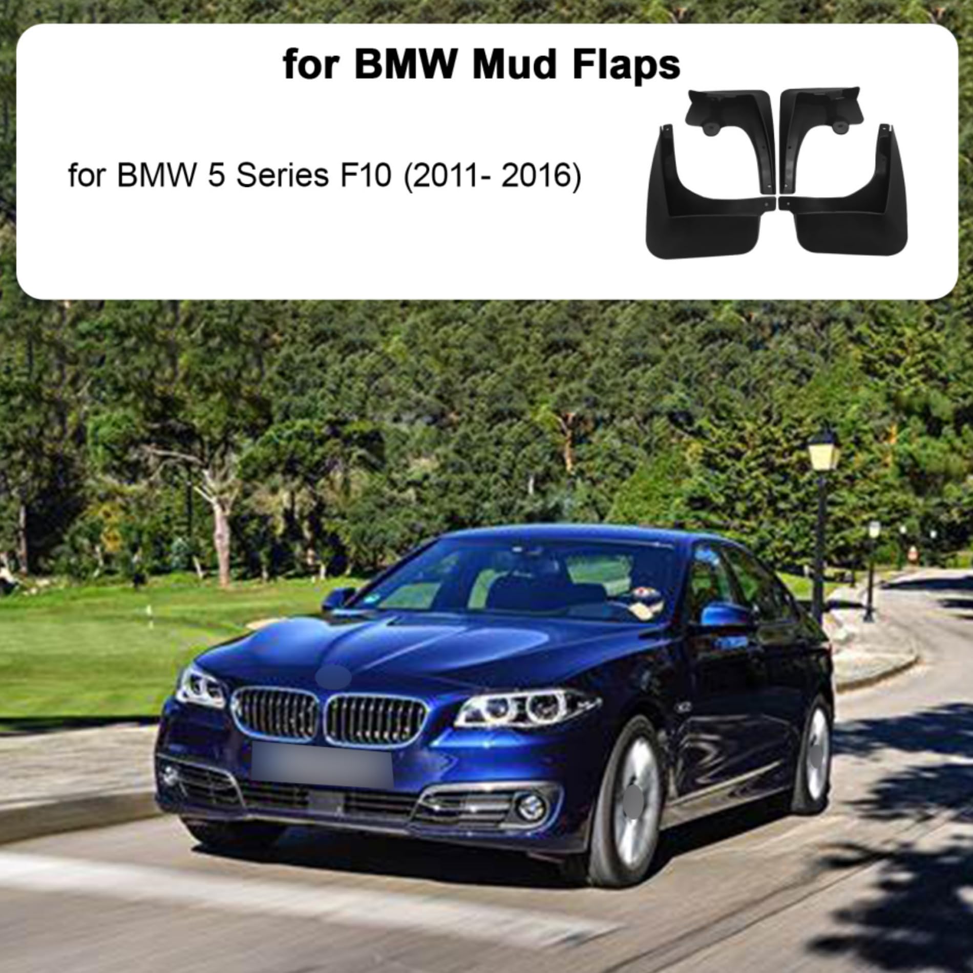BMW Factory Mud Guards Genuine BMW Splash Guards Mud Flaps For 2011 ...