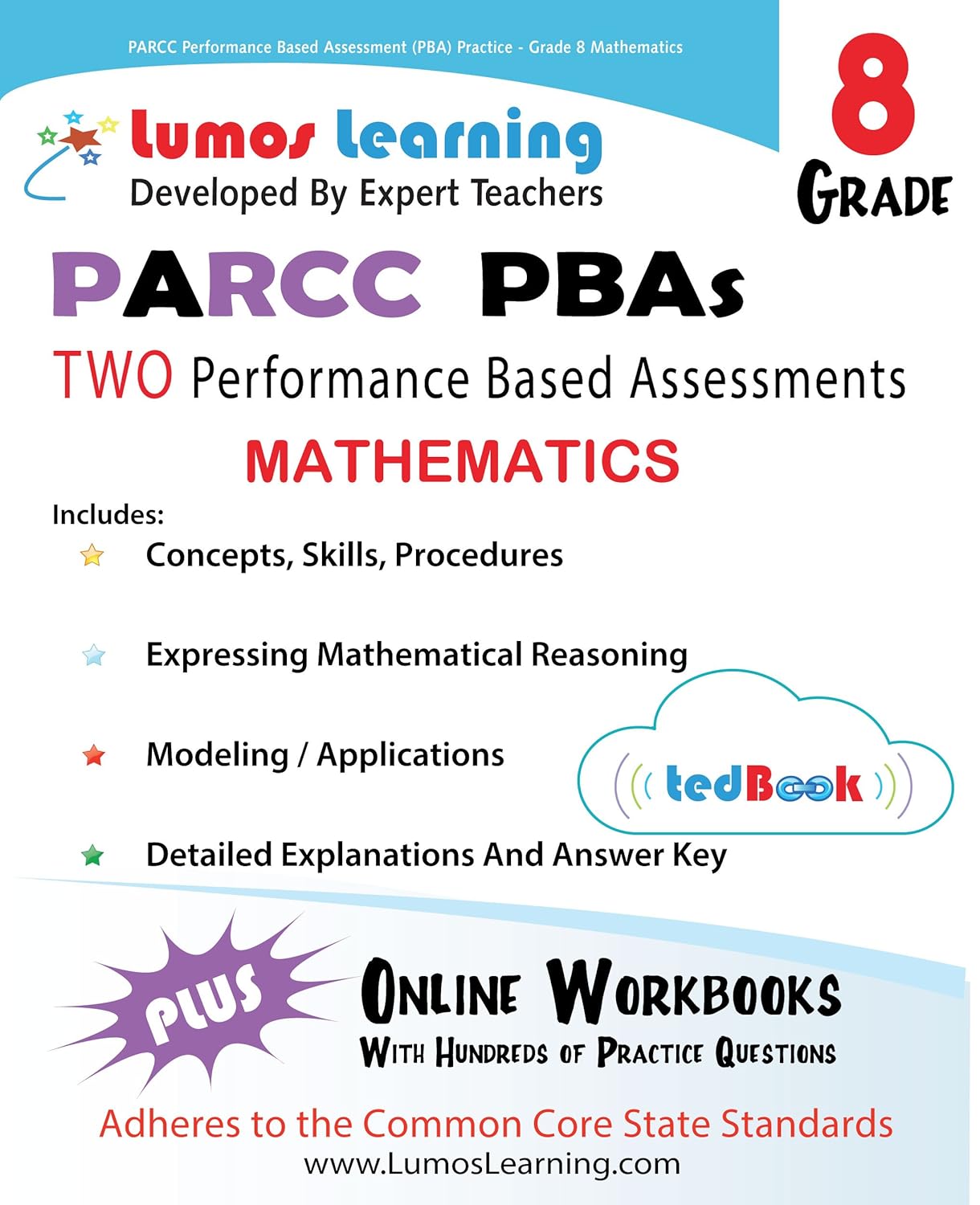 Amazon.com: PARCC Performance Based Assessment (PBA) Practice - Grade 8 ...