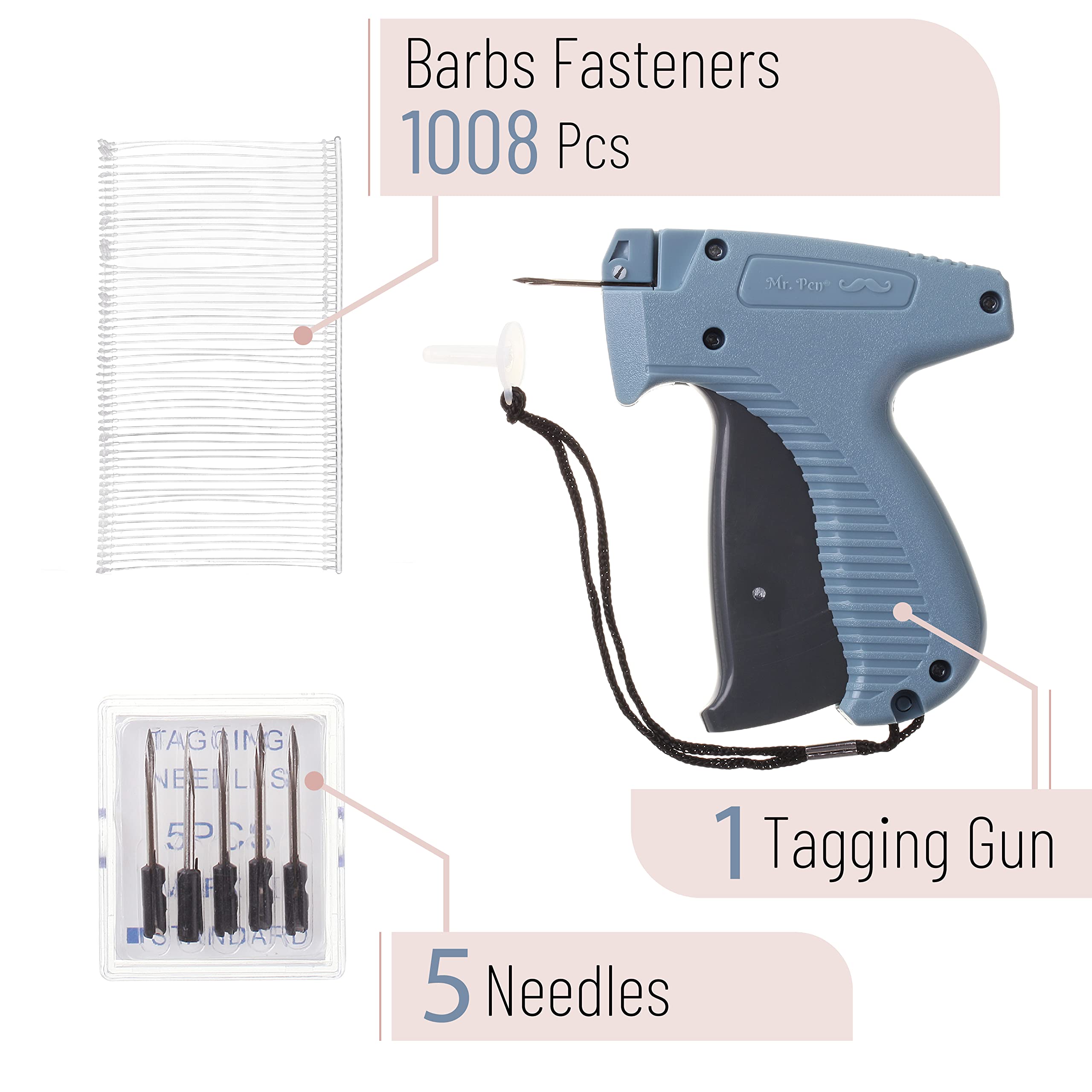 Buy Mr Pen Tagging Gun 5 Needles 1008 Pcs Barbs Fasteners Price Buy Mr Pen Tagging Gun 5 Needles 1008 Pcs Barbs Fasteners Price