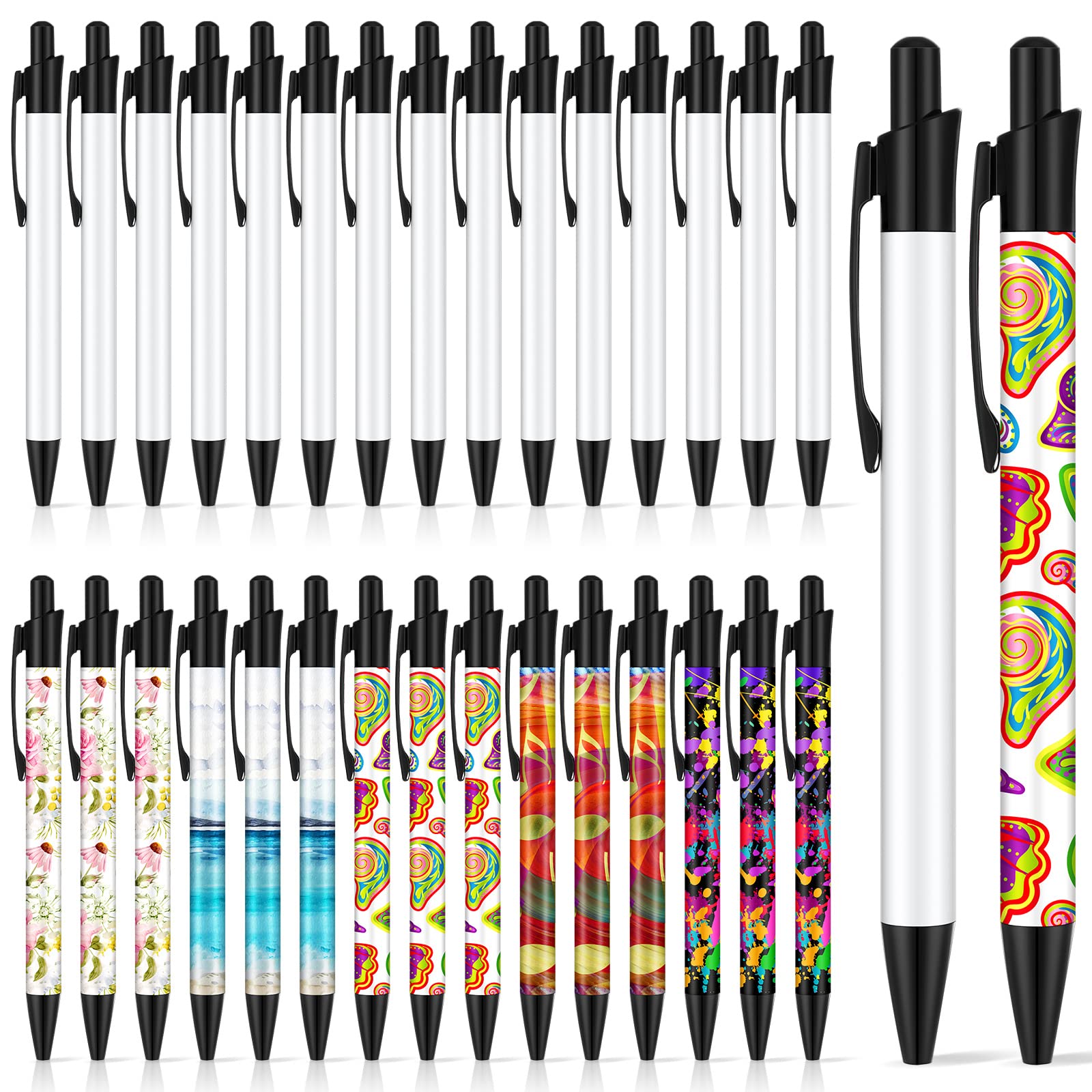 Amazon.com : Yexiya Sublimation Pens Blank Heat Transfer Pen ...