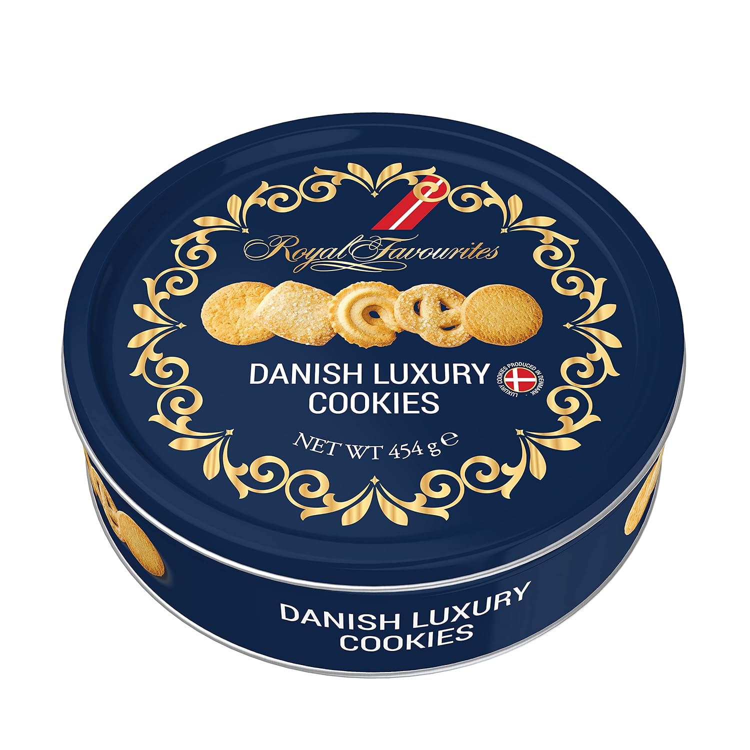 Royal Favourites Danish Luxury Cookies - Butter Cookies 454g | Danish ...