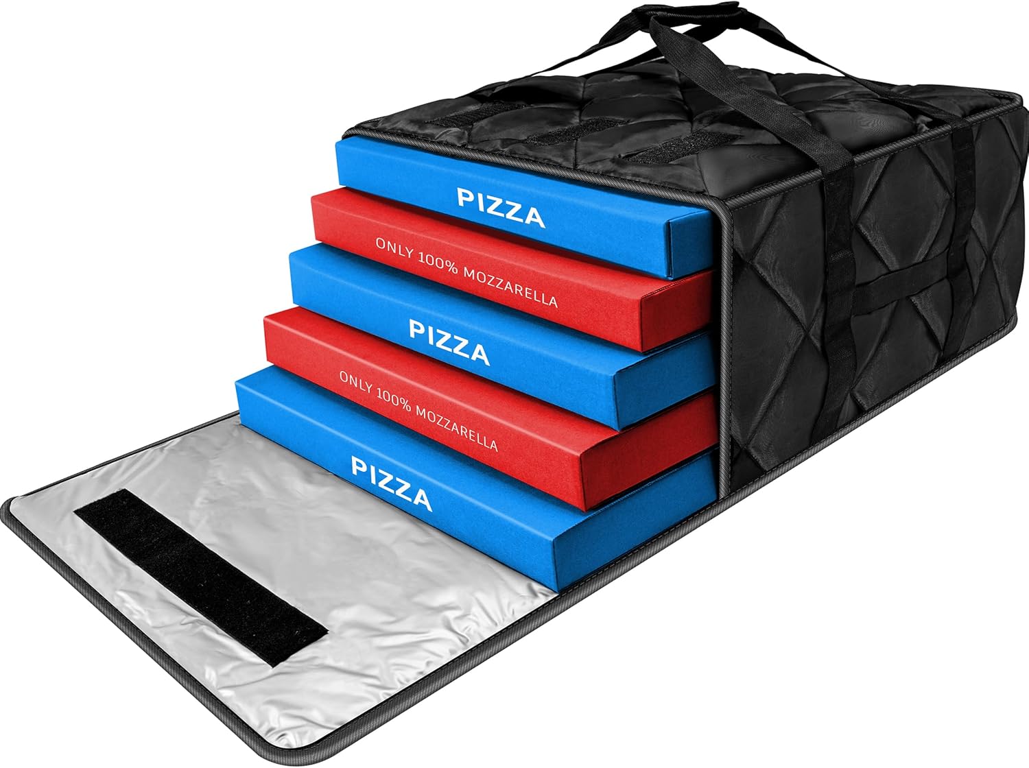 Amazon.com: MyLifeUNIT Pizza Bag for Delivery, Thermal Insulated Pizza ...
