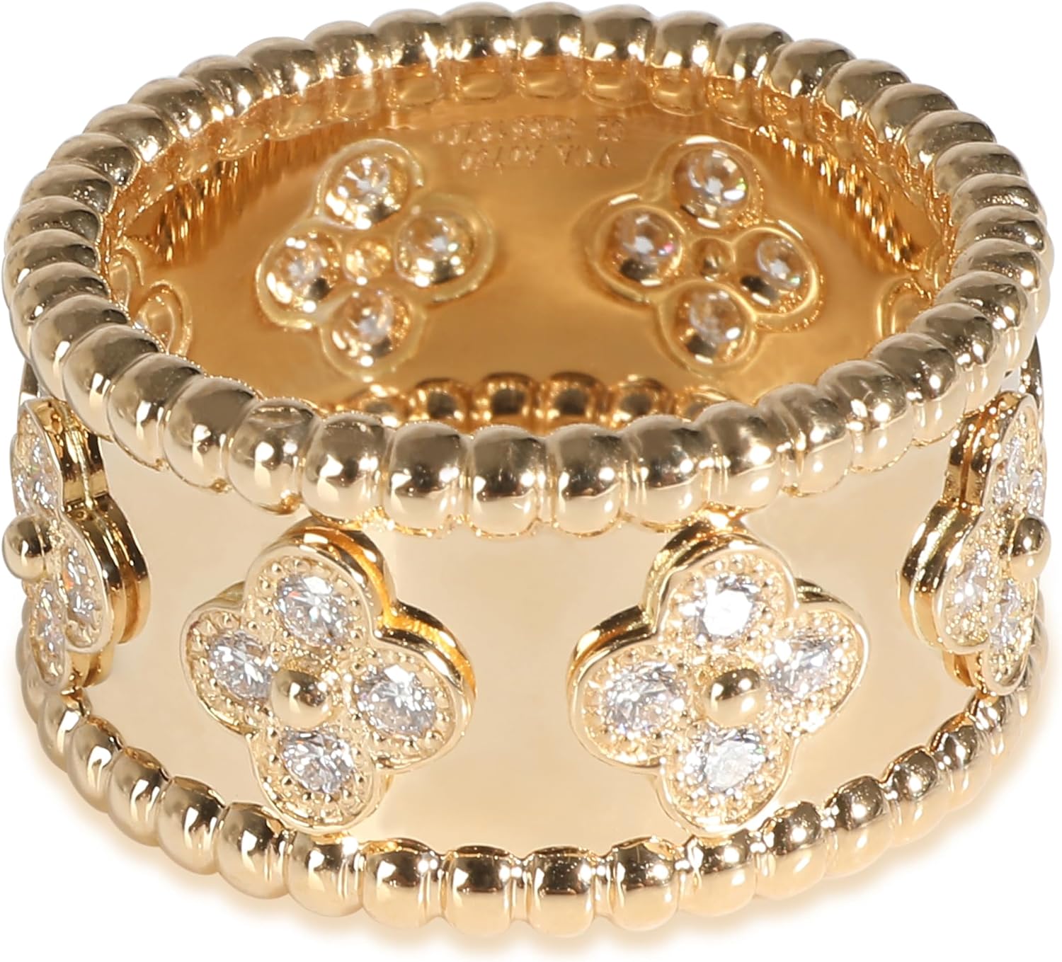 Amazon.com: Van Cleef & Arpels, Pre-Loved, Perlee, 6, Yellow Gold ...