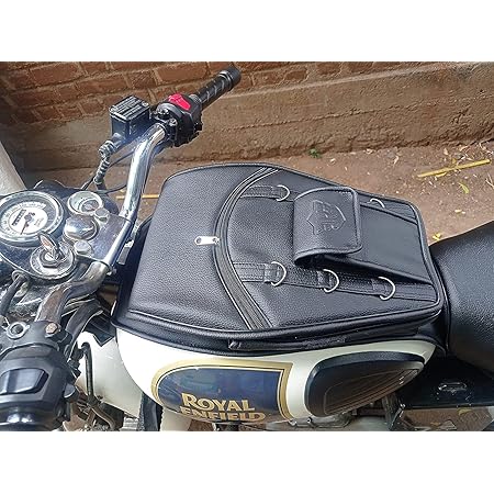 KOHLI BULLET ACCESSORIES Petrol Tank Cover Tan Strap for Royal Enfield ...