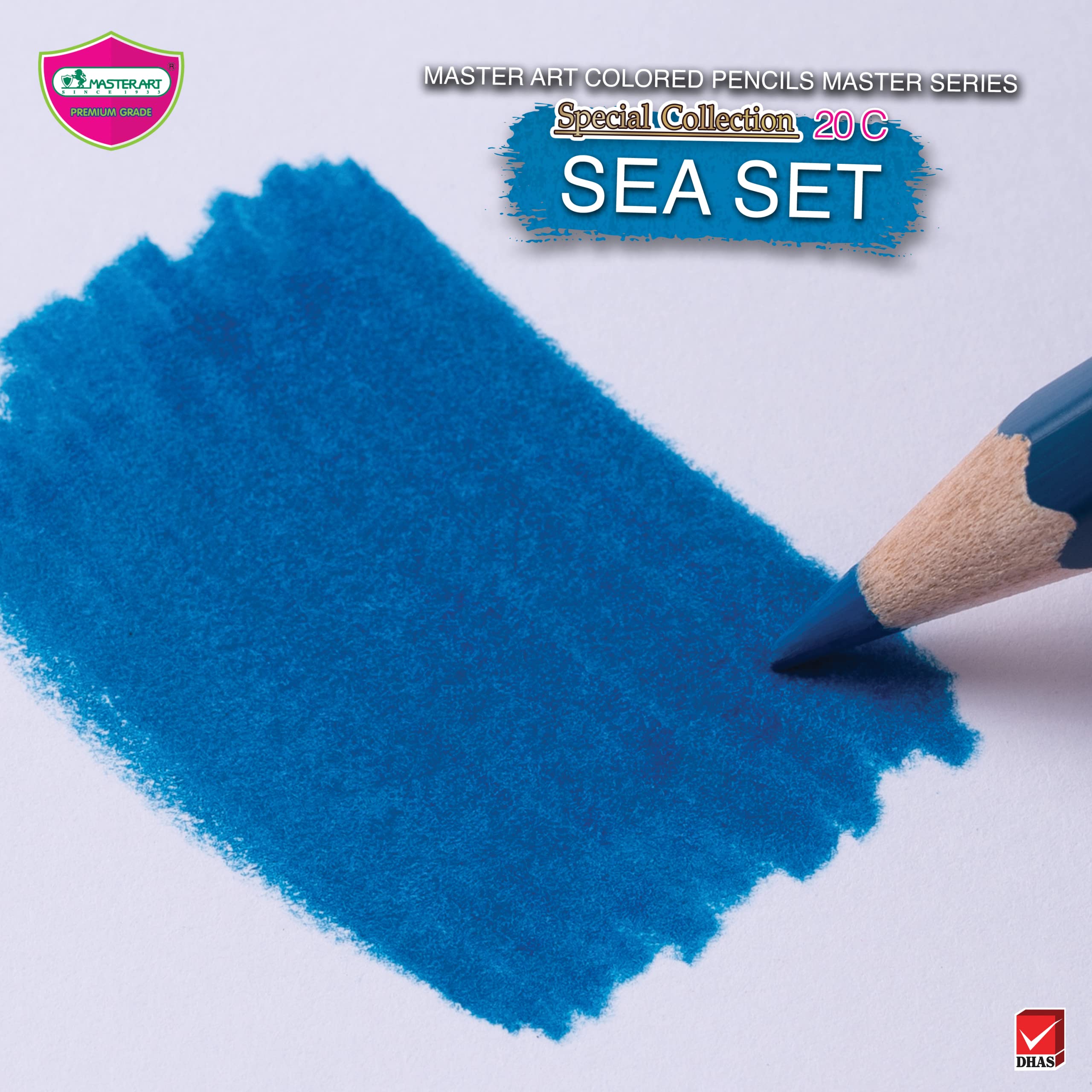 Snapklik.com : MASTERART Colored Pencils Master Series 20 Colors In ...