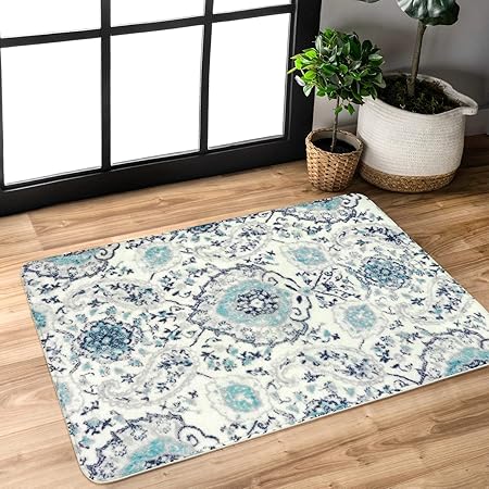 Amazon.com: Morebes Persian Vintage Area Rug 2x3, Washable Small Indoor ...