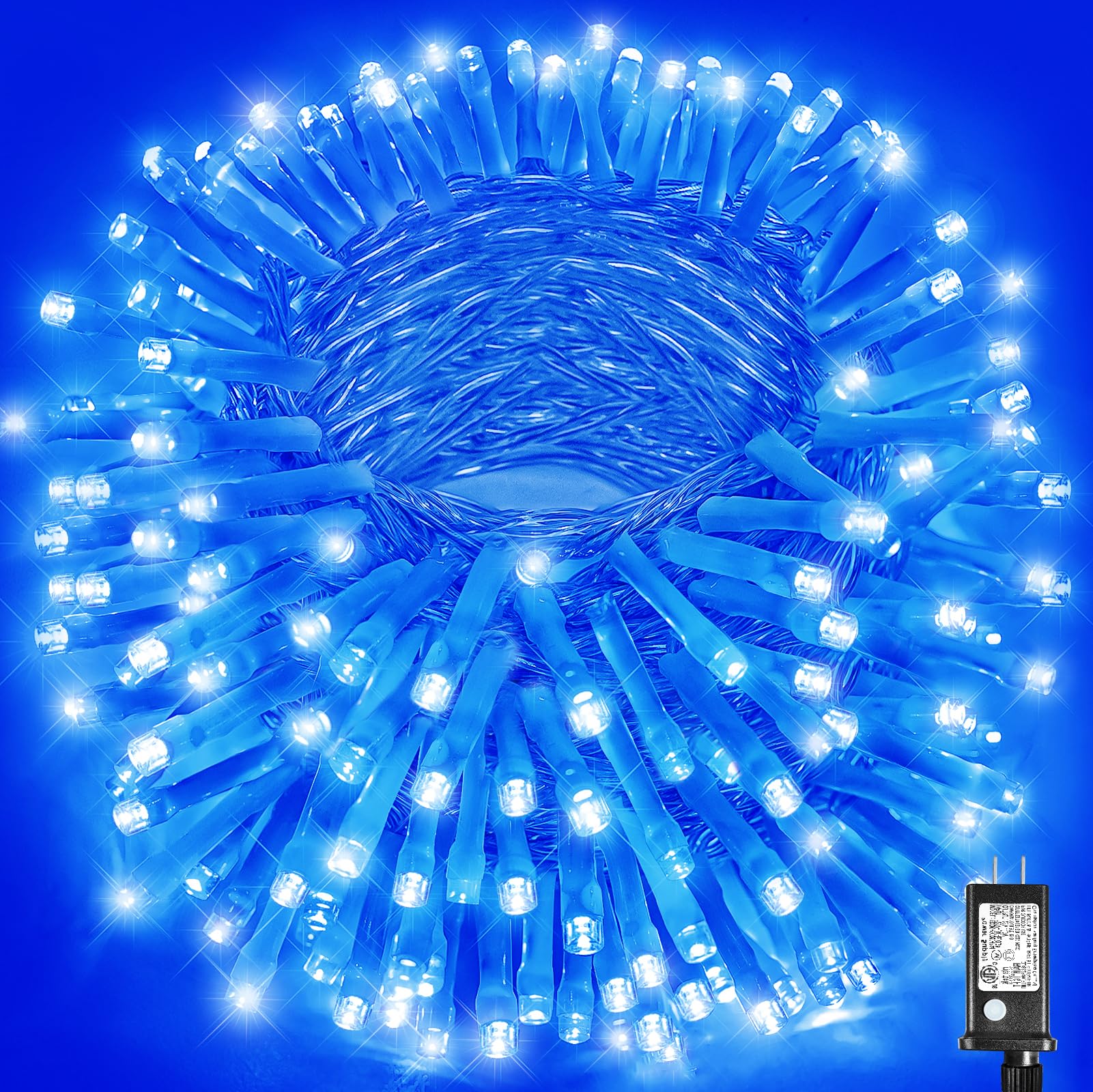 Vivideal 300 LED Christmas Lights Outdoor - 99ft Extra Long Christmas ...