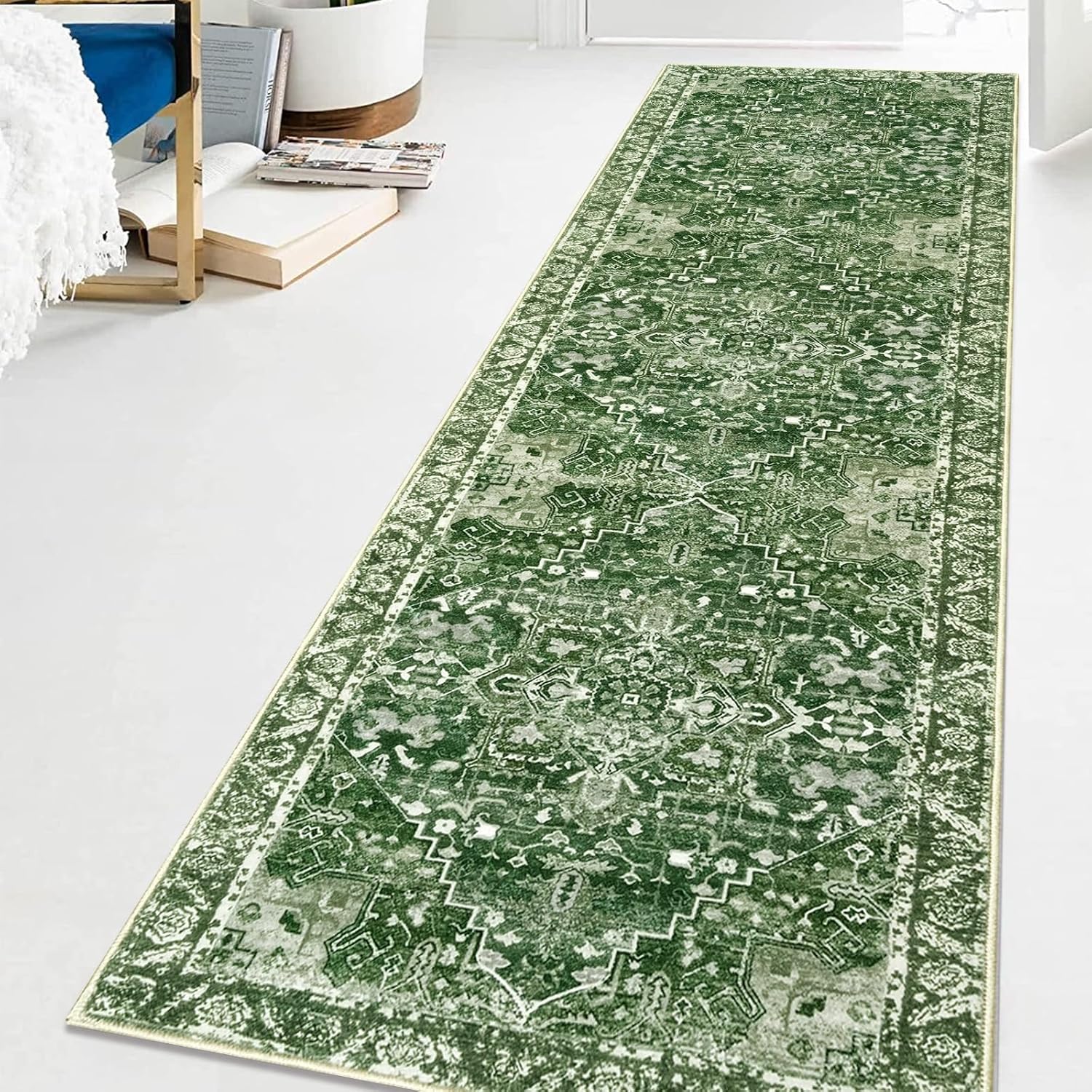 Famibay Hallway Runner 50x150cm Kitchen Rug Non Slip Washable Runner ...