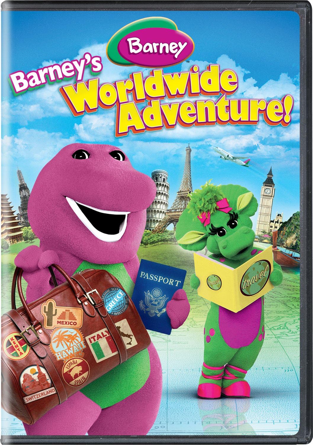 Barney: Barney's Worldwide Adventure! [DVD]: Amazon.ca: Carey Stinson ...