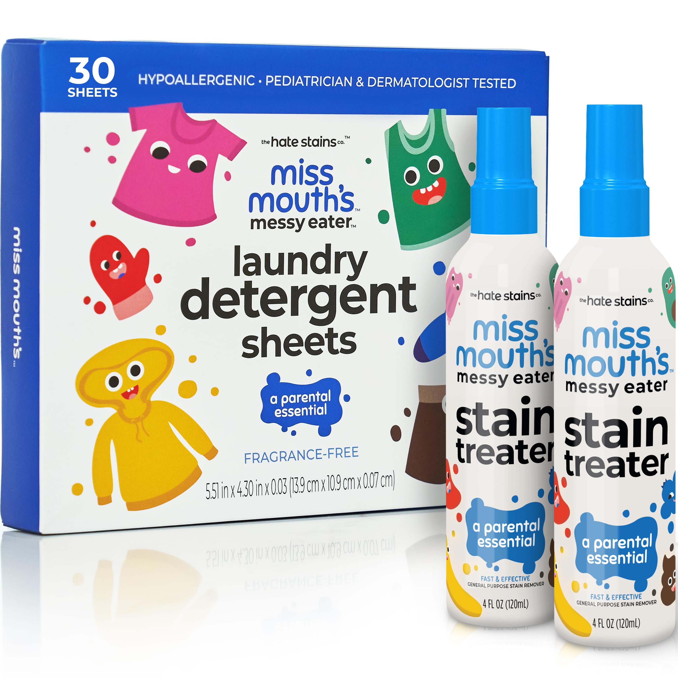 Amazon.com: Miss Mouth's Messy Eater Stain Treater Spray - 4oz 2 Pack ...